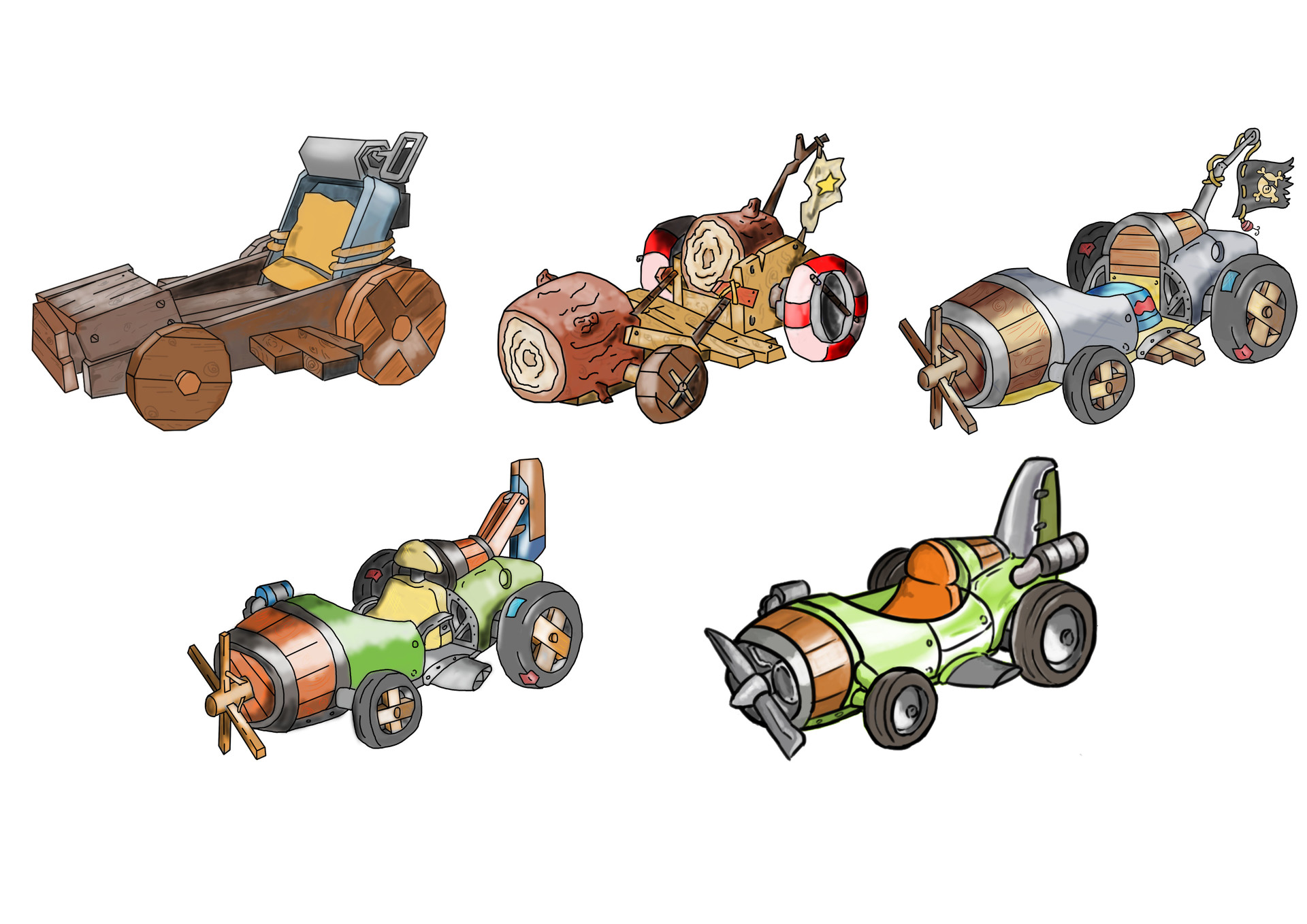 how to draw angry birds go kart