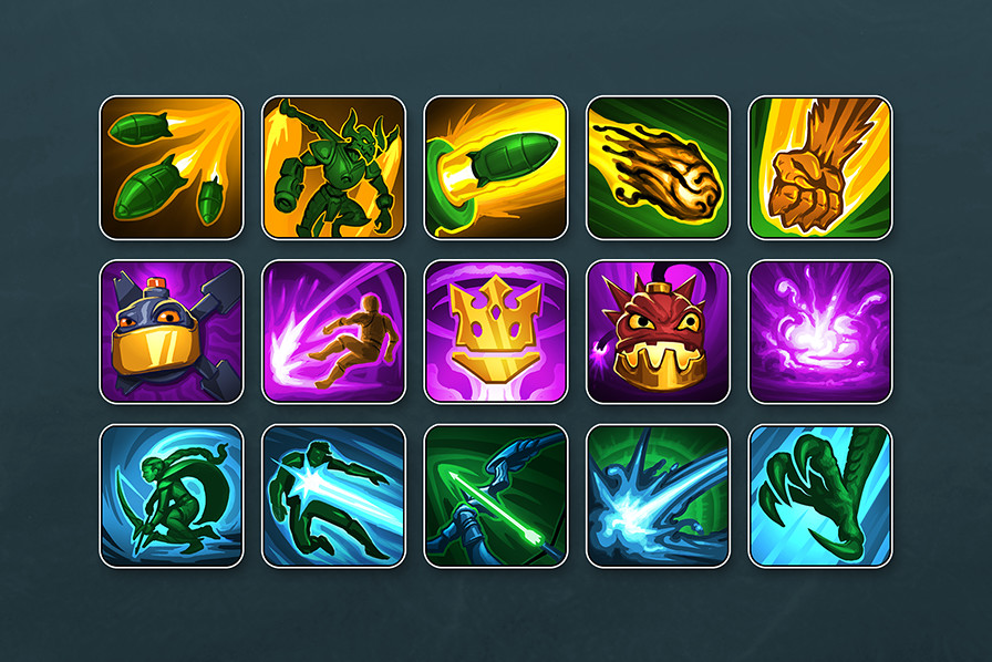 ArtStation - Paladins Ability Icons 01