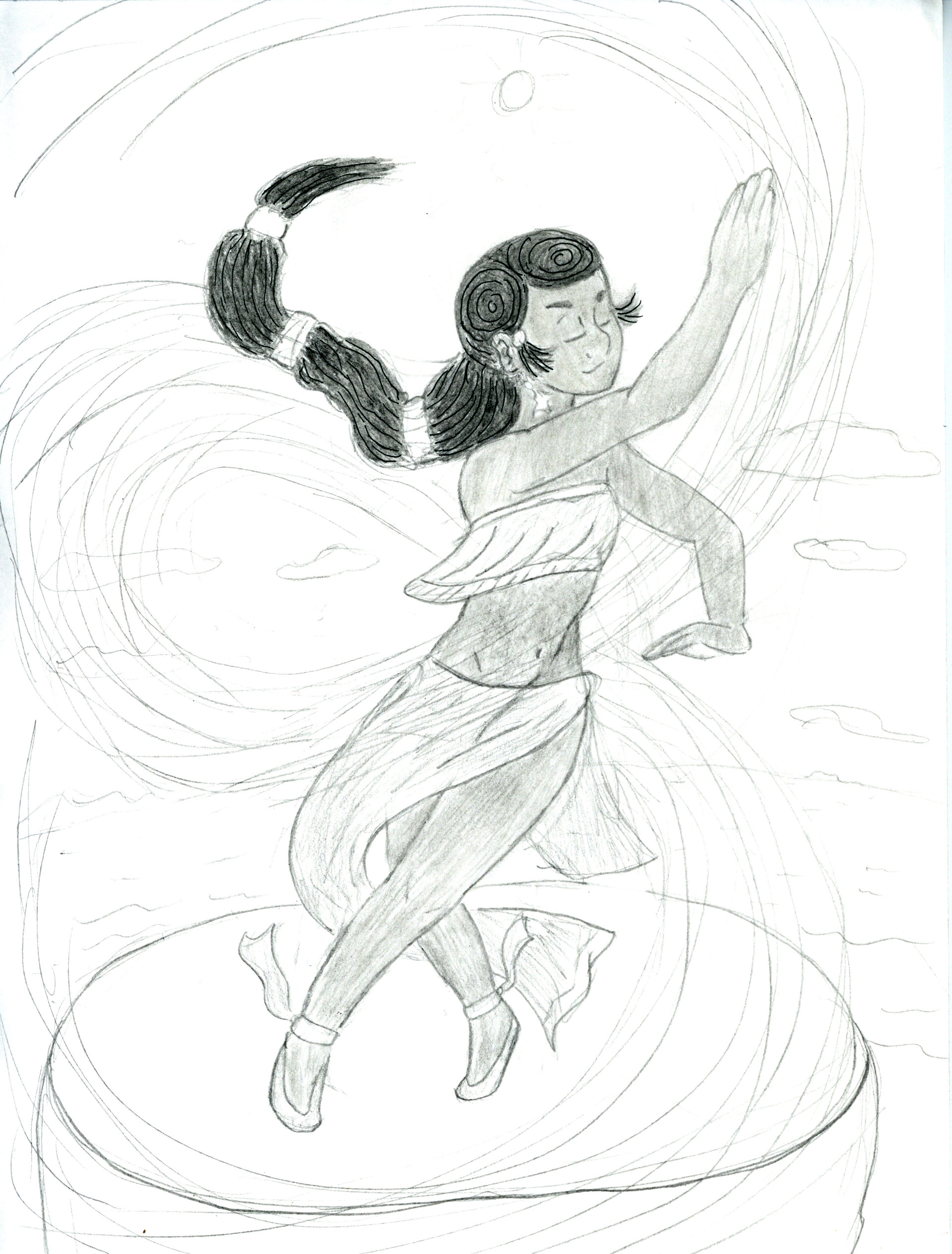 ArtStation - Wind dancing