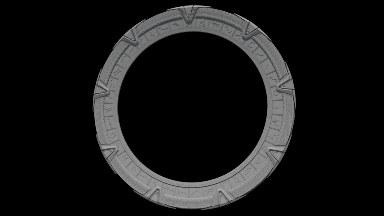 ArtStation - Stargate - high-poly