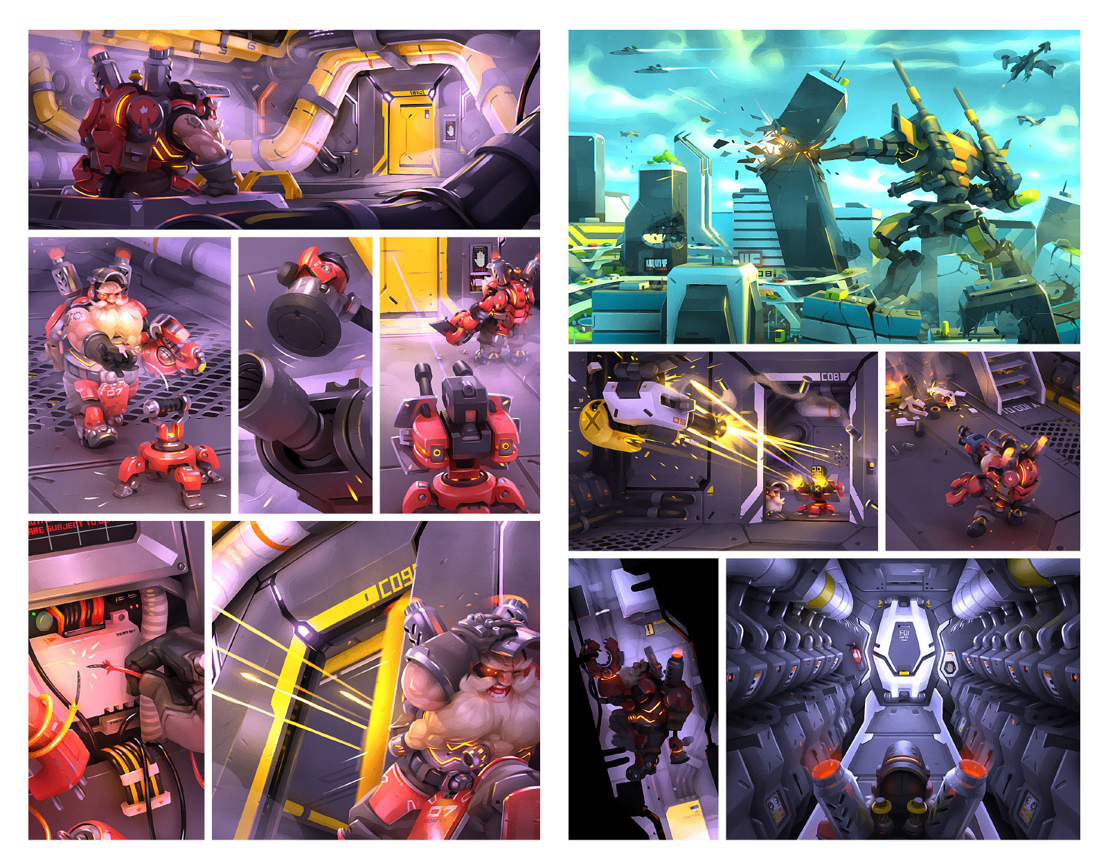 Gray Shuko - Overwatch Torbjörn comic