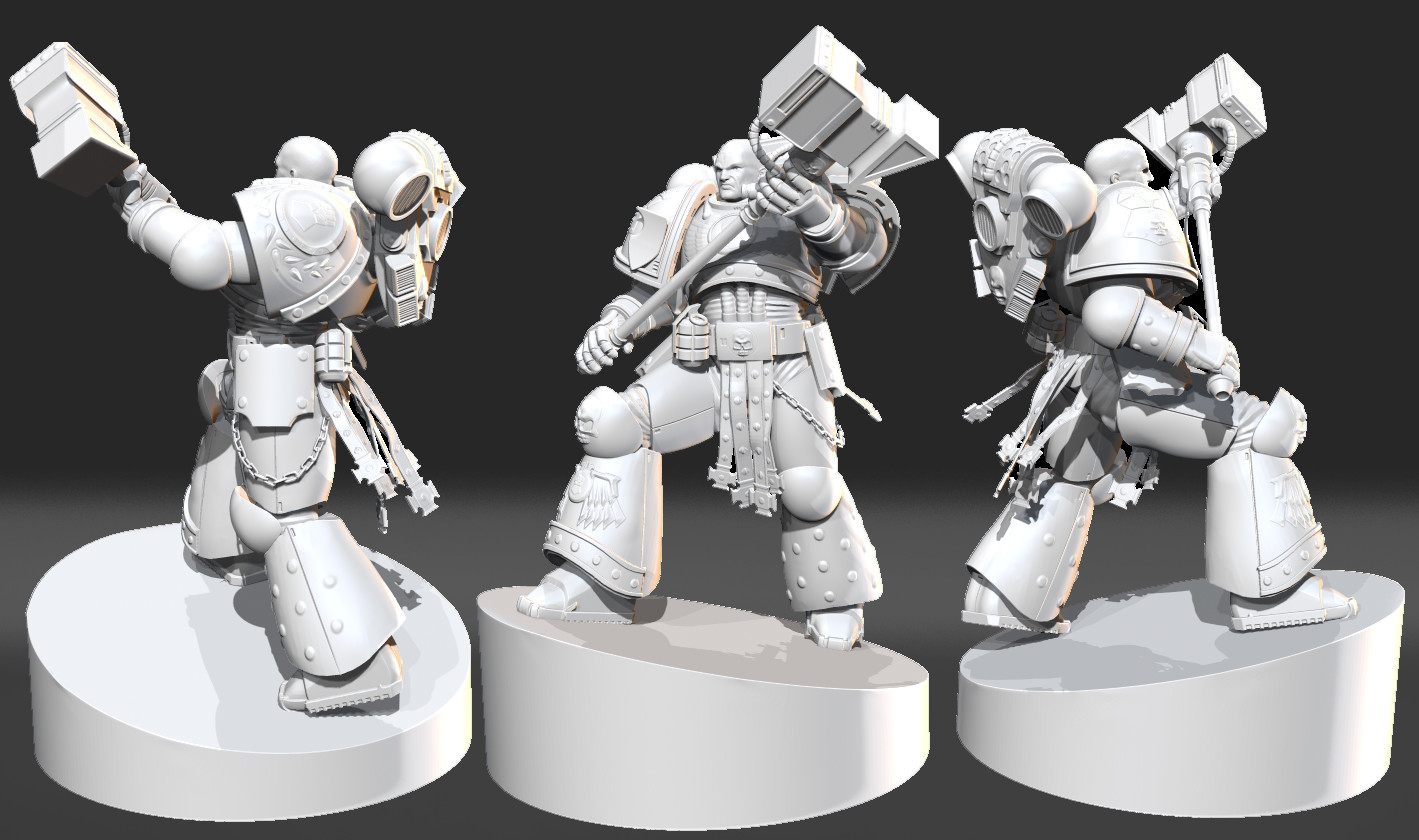 Georgy Stacker - Imperial Fists Captain
