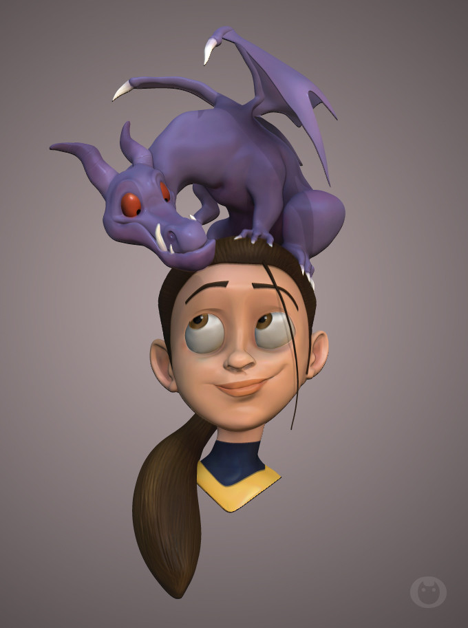 ArtStation - Kitty Pryde & Lockheed