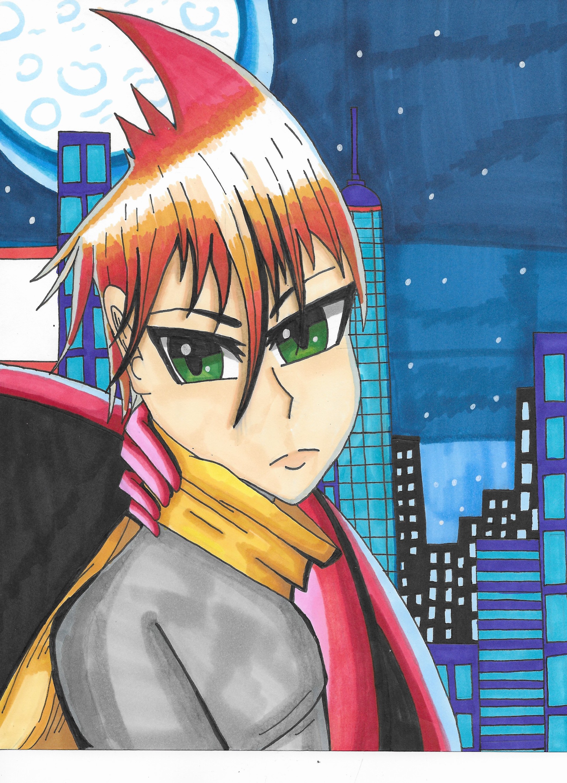 ArtStation - Protoman without a helmet