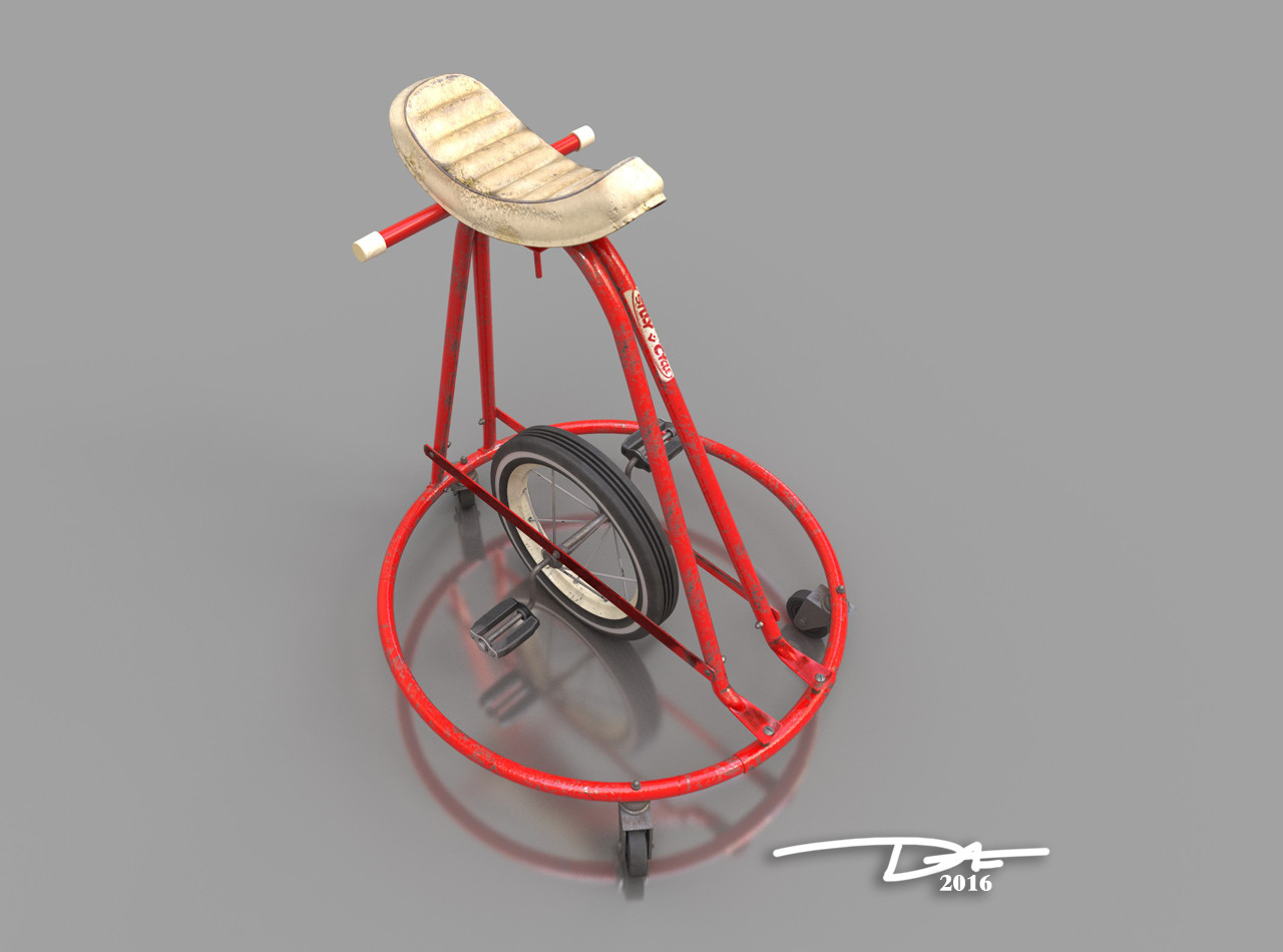 ArtStation - Silly Cycle: Model/Texture