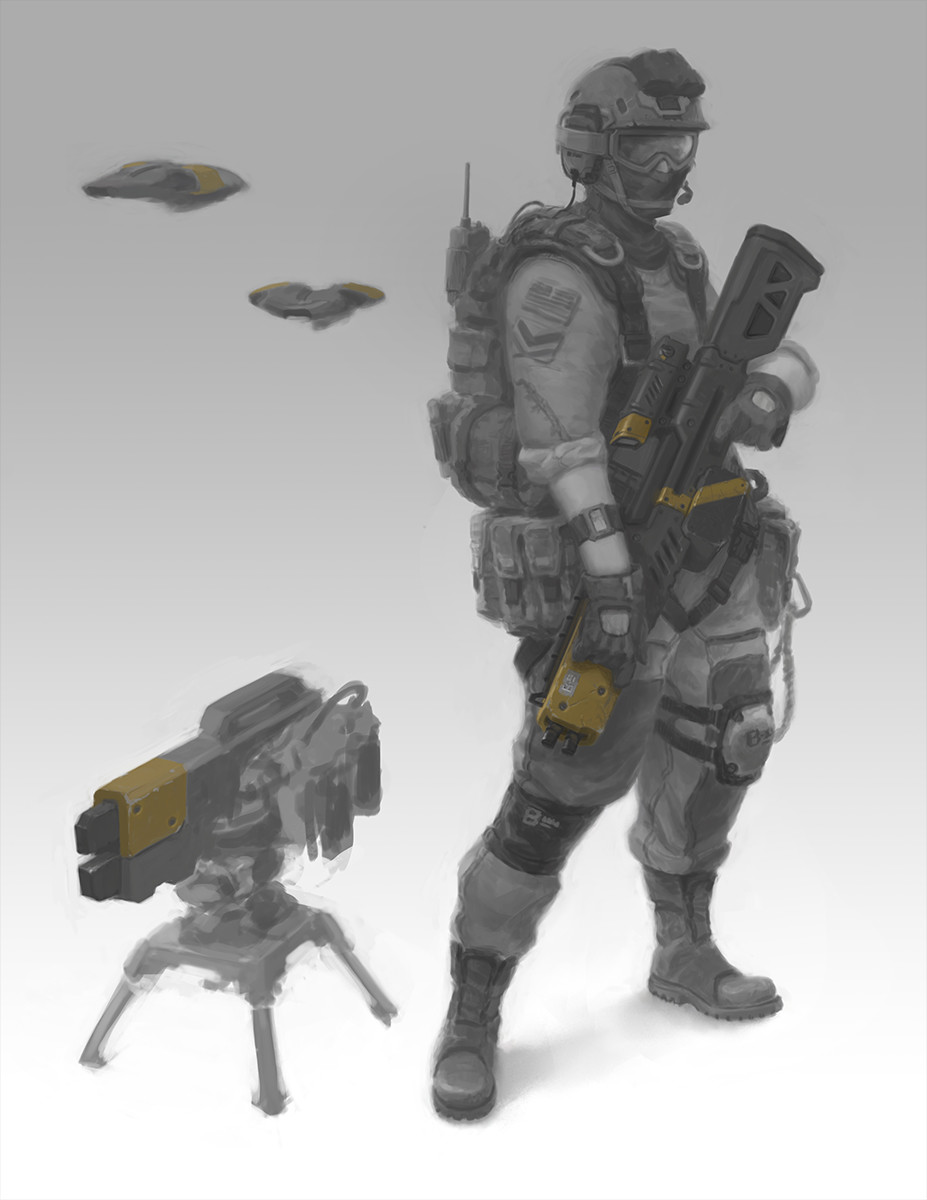 ArtStation - Metal Gear Online Concept Art