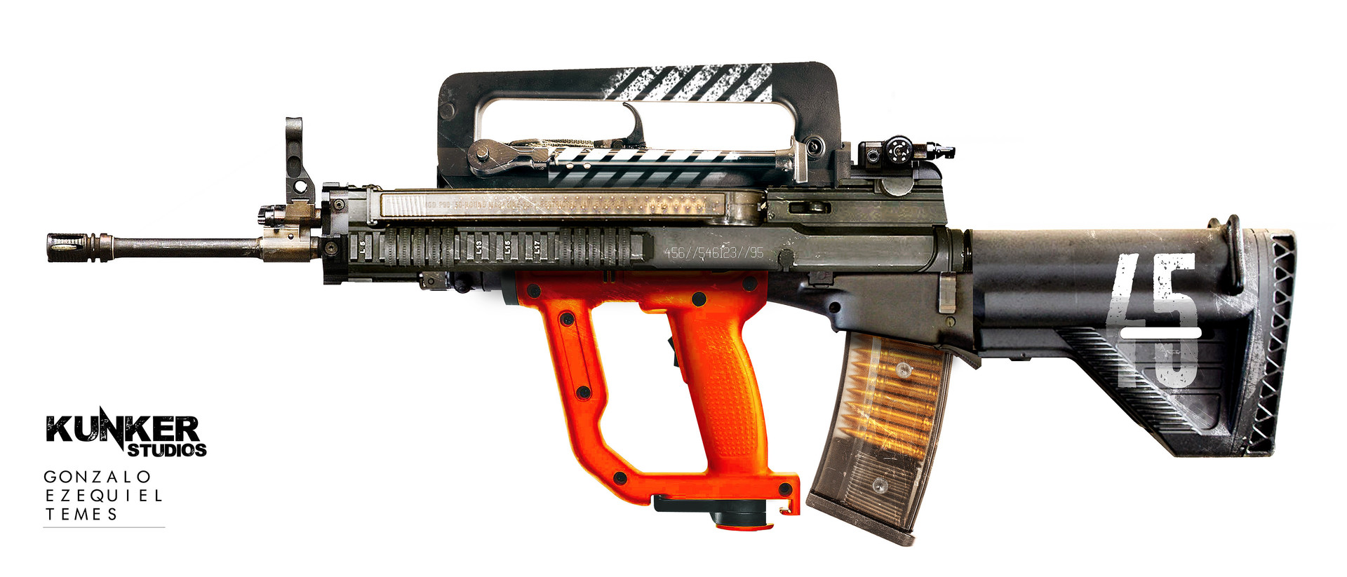 ArtStation - Weapons Set concept N4