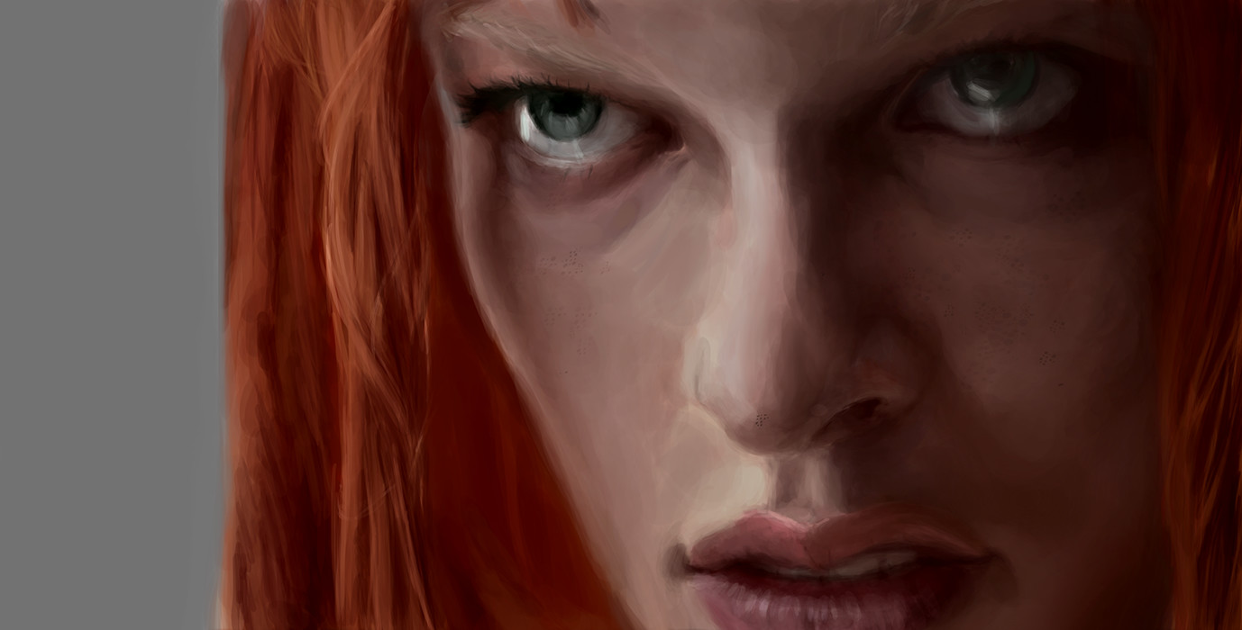 ArtStation - Leeloo - Movie Scene Study