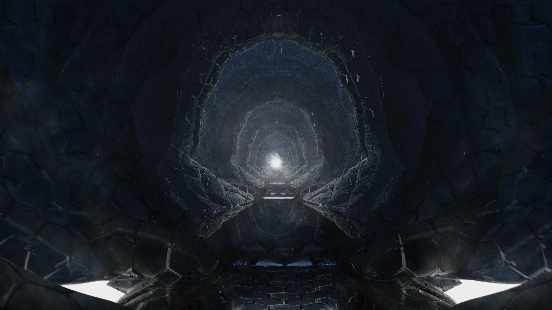 ArtStation - 251-200616 alien corridor