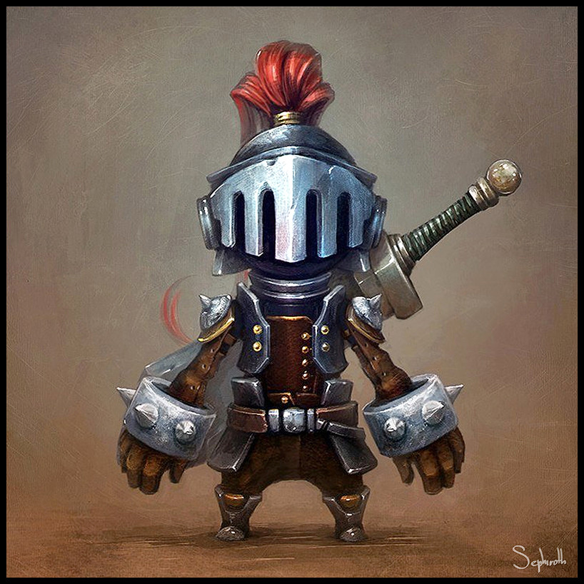 ArtStation - Dungeon Knight Characters