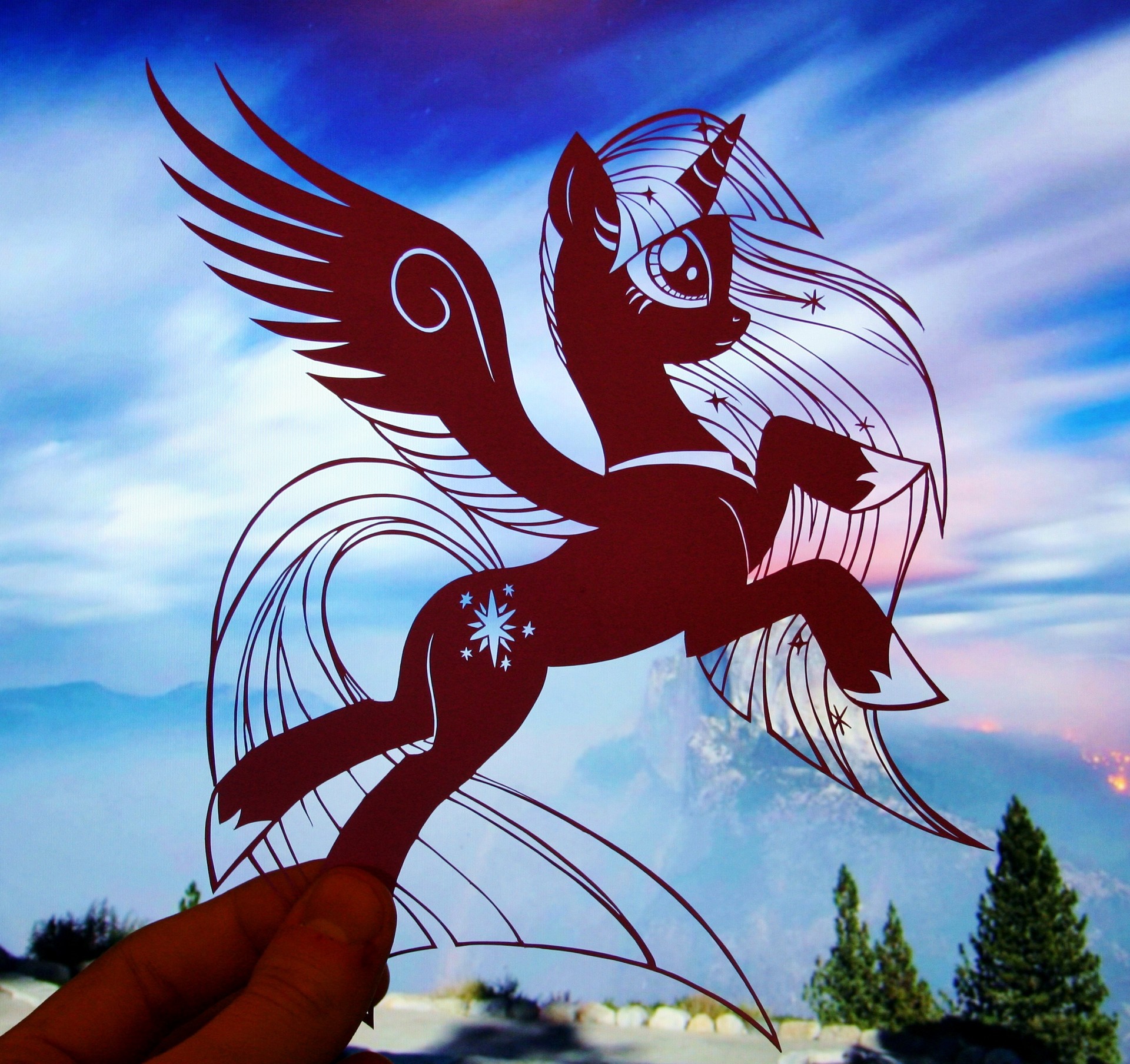 ArtStation - Twilight Sparkle PAPER CUTTING