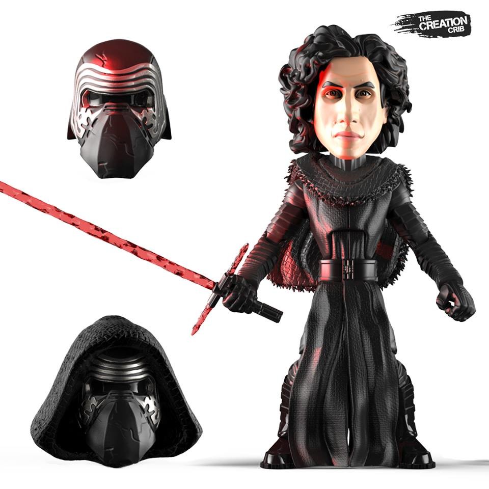 ArtStation - Kylo Ren stlyized Designer toy concept