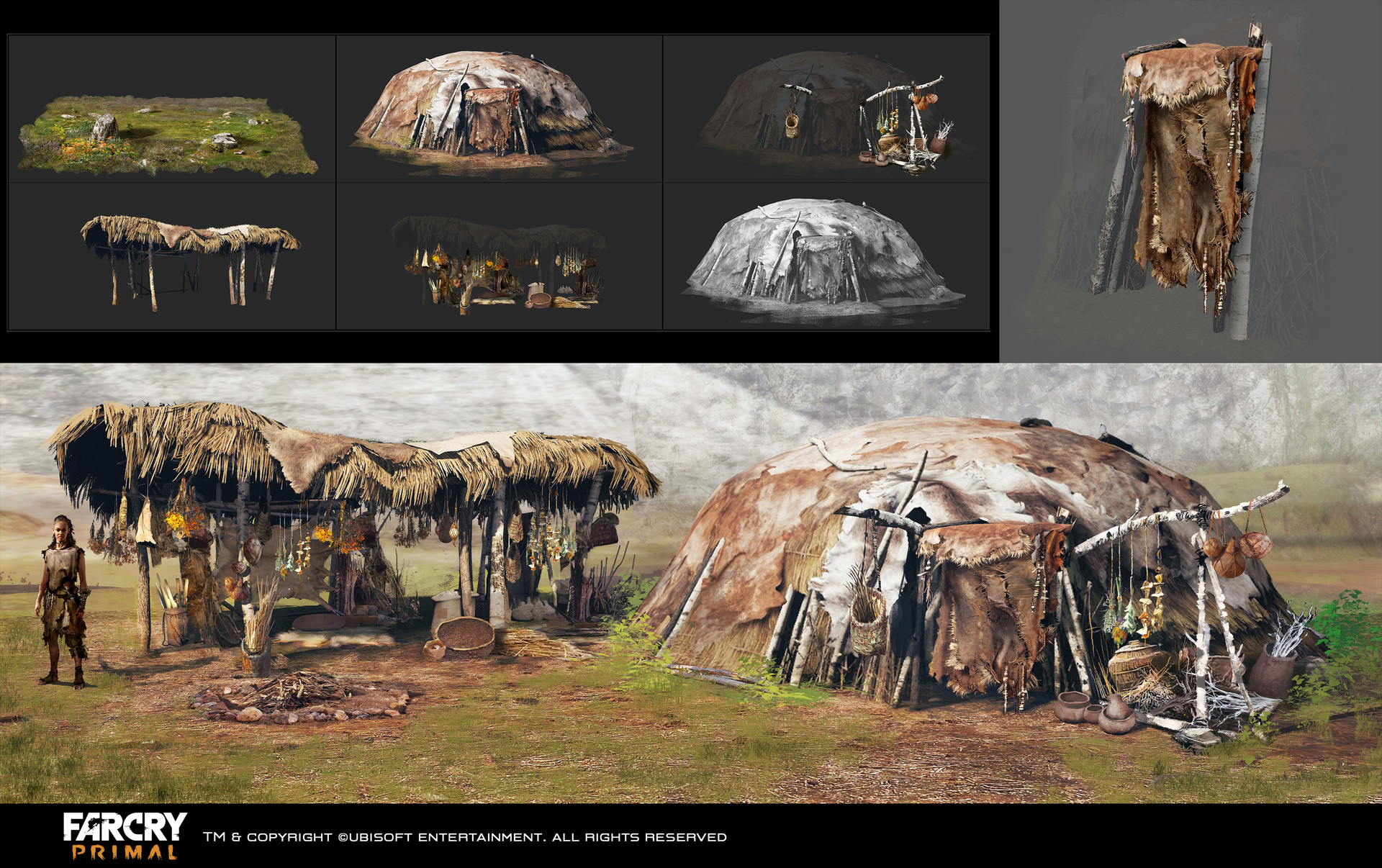 Nicolas Oroc - Farcry Primal concept art