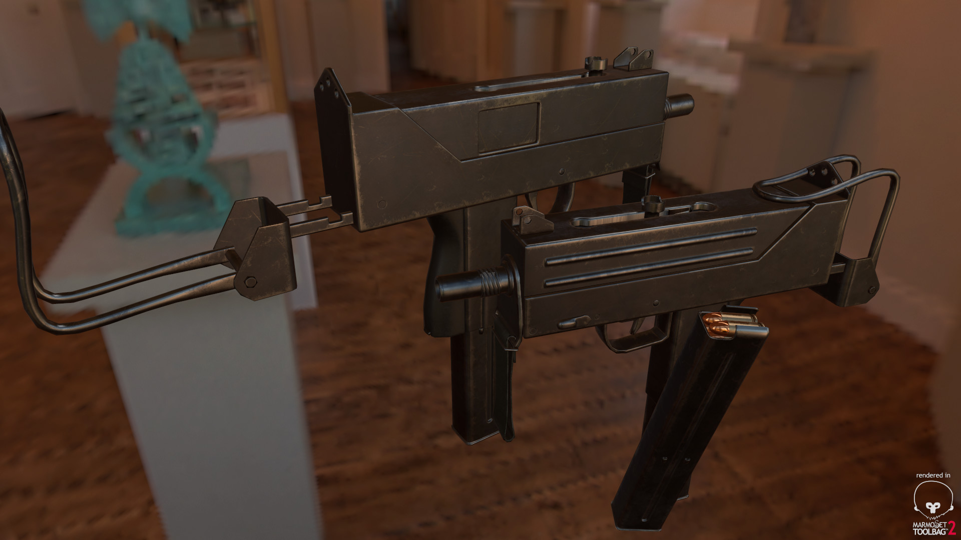 ArtStation - Mac10 SubMachine