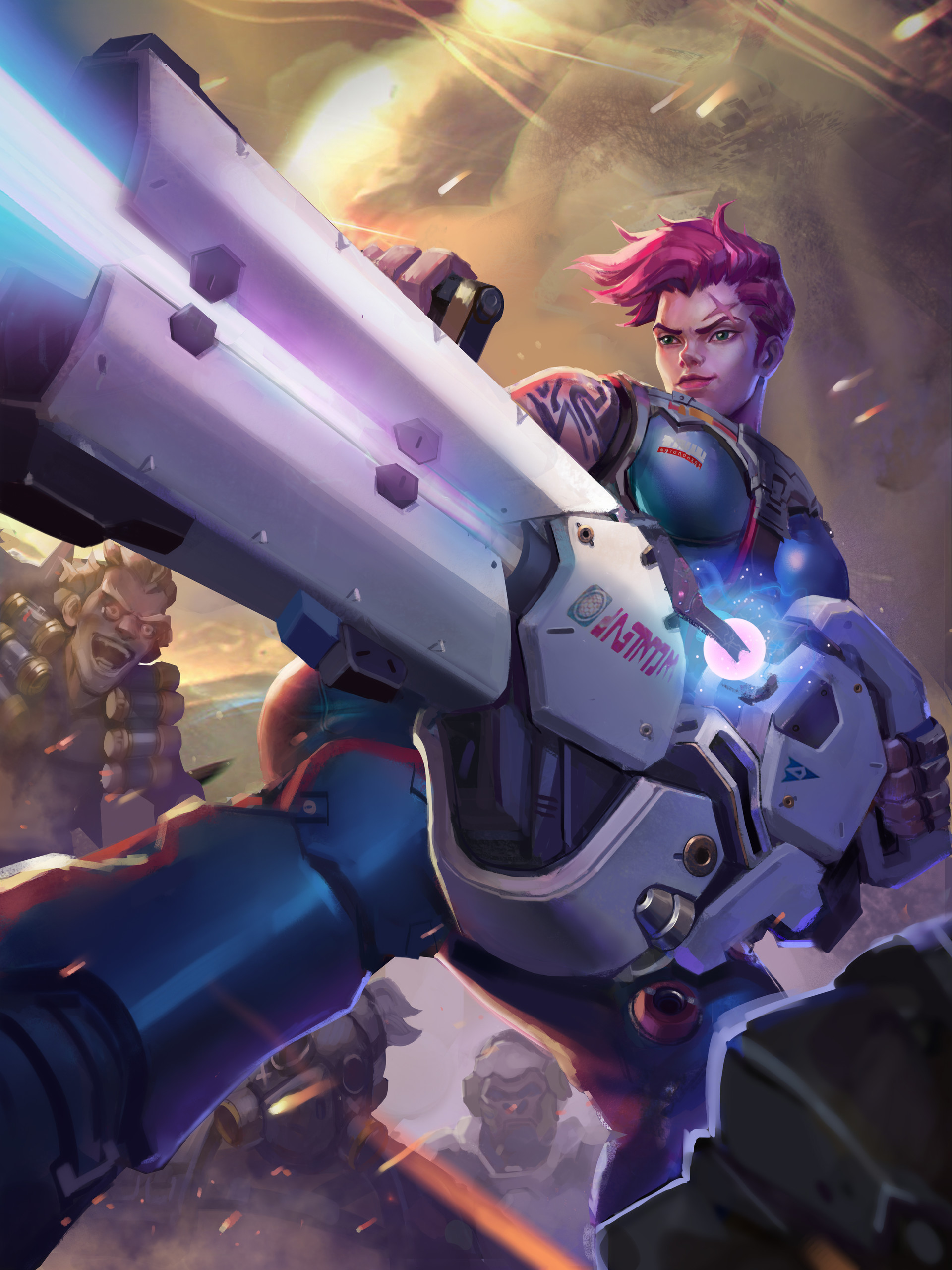 ArtStation - OW Zarya