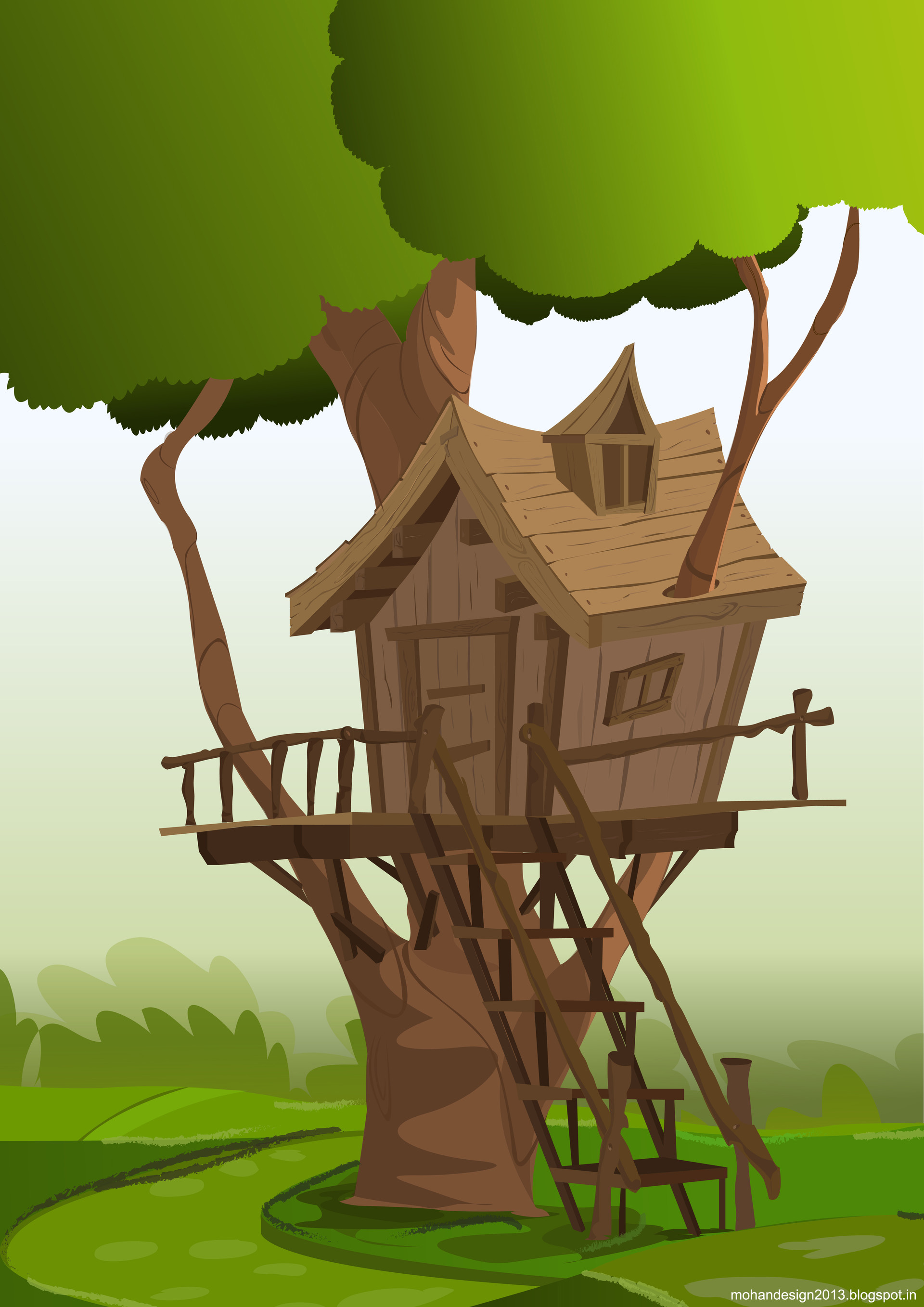 ArtStation - Tree house