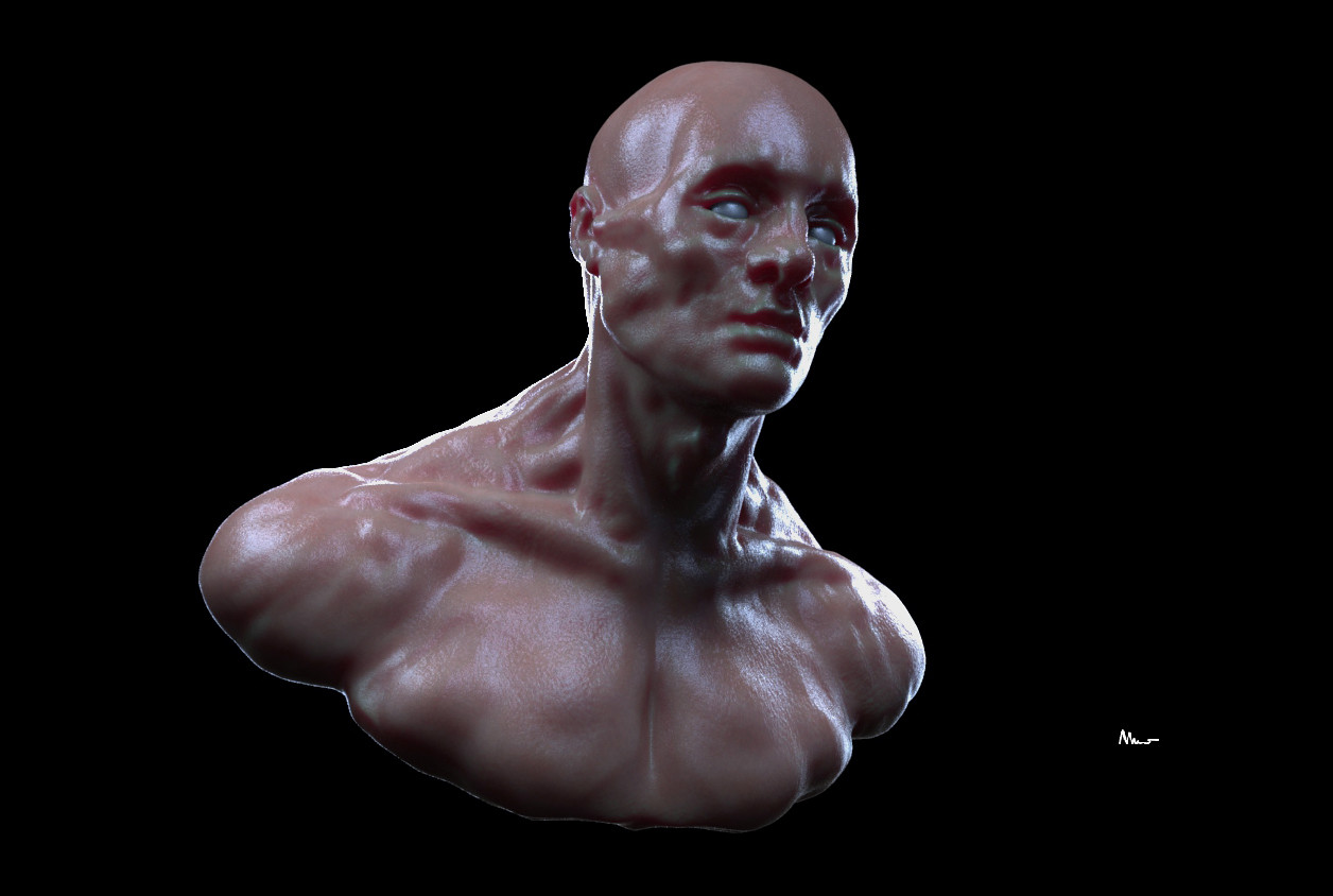ArtStation - Random man's sculpt