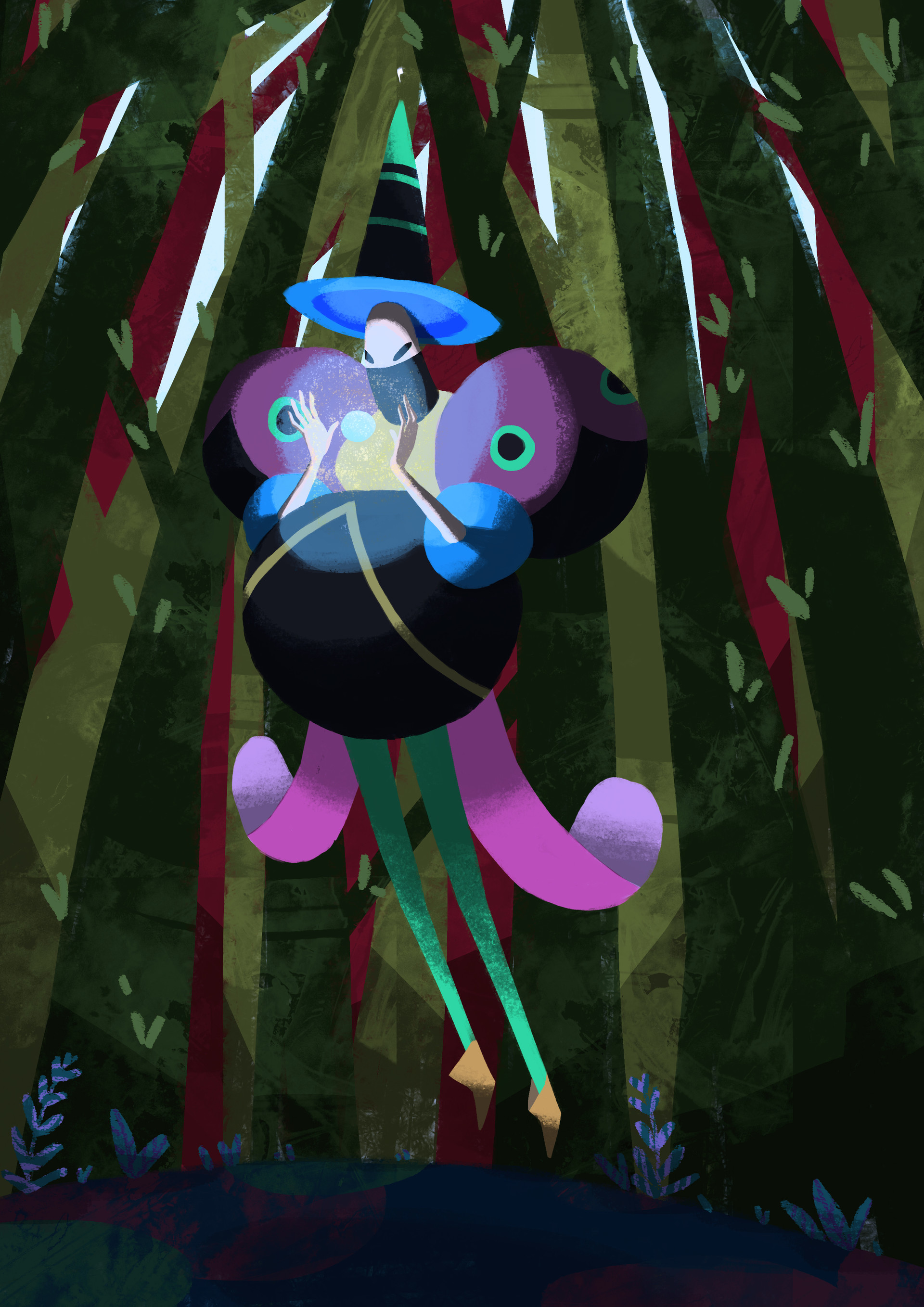 ArtStation - Forest wizard