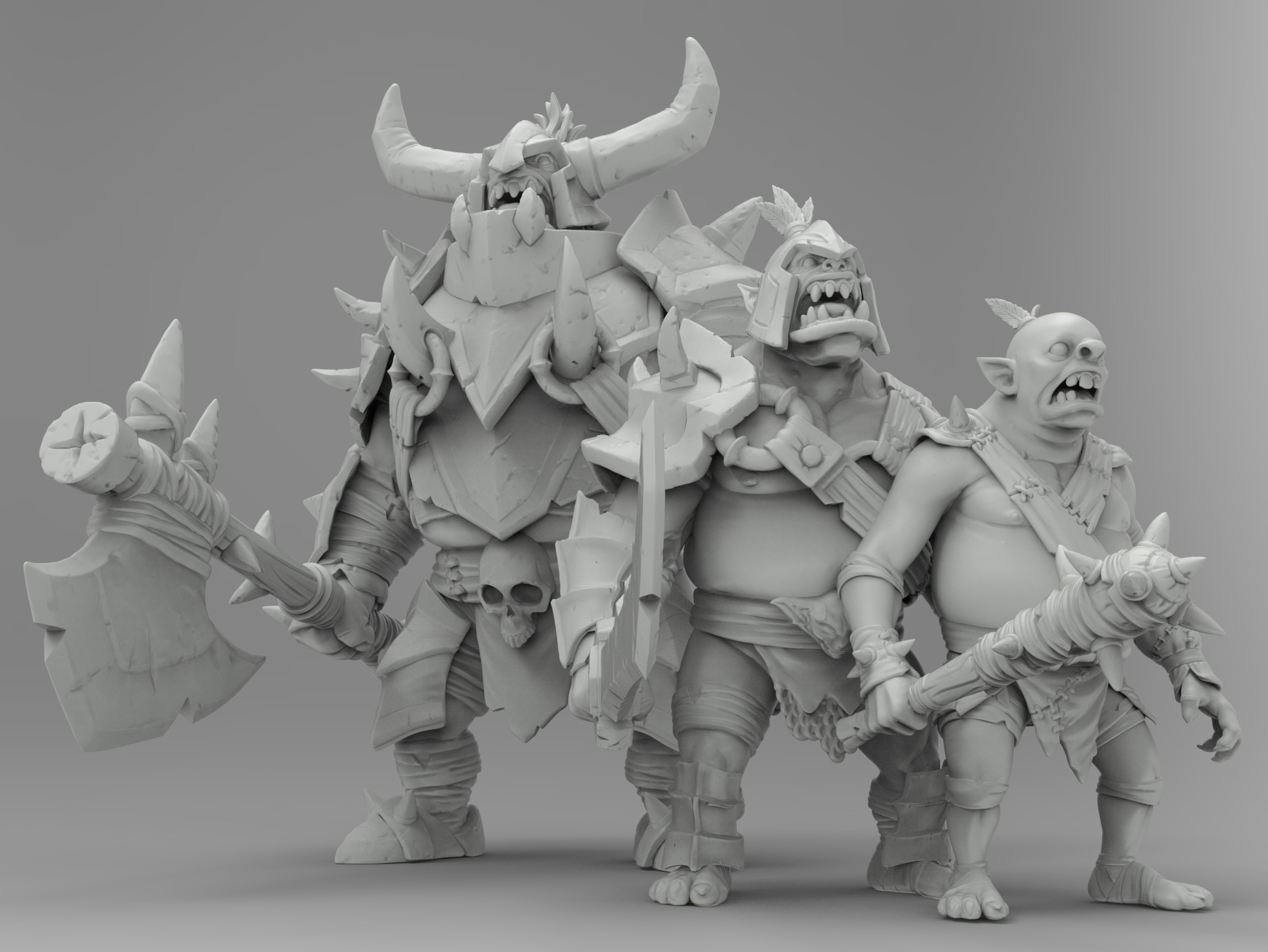 ArtStation - Orc minions from Orcs Must Die Unchained