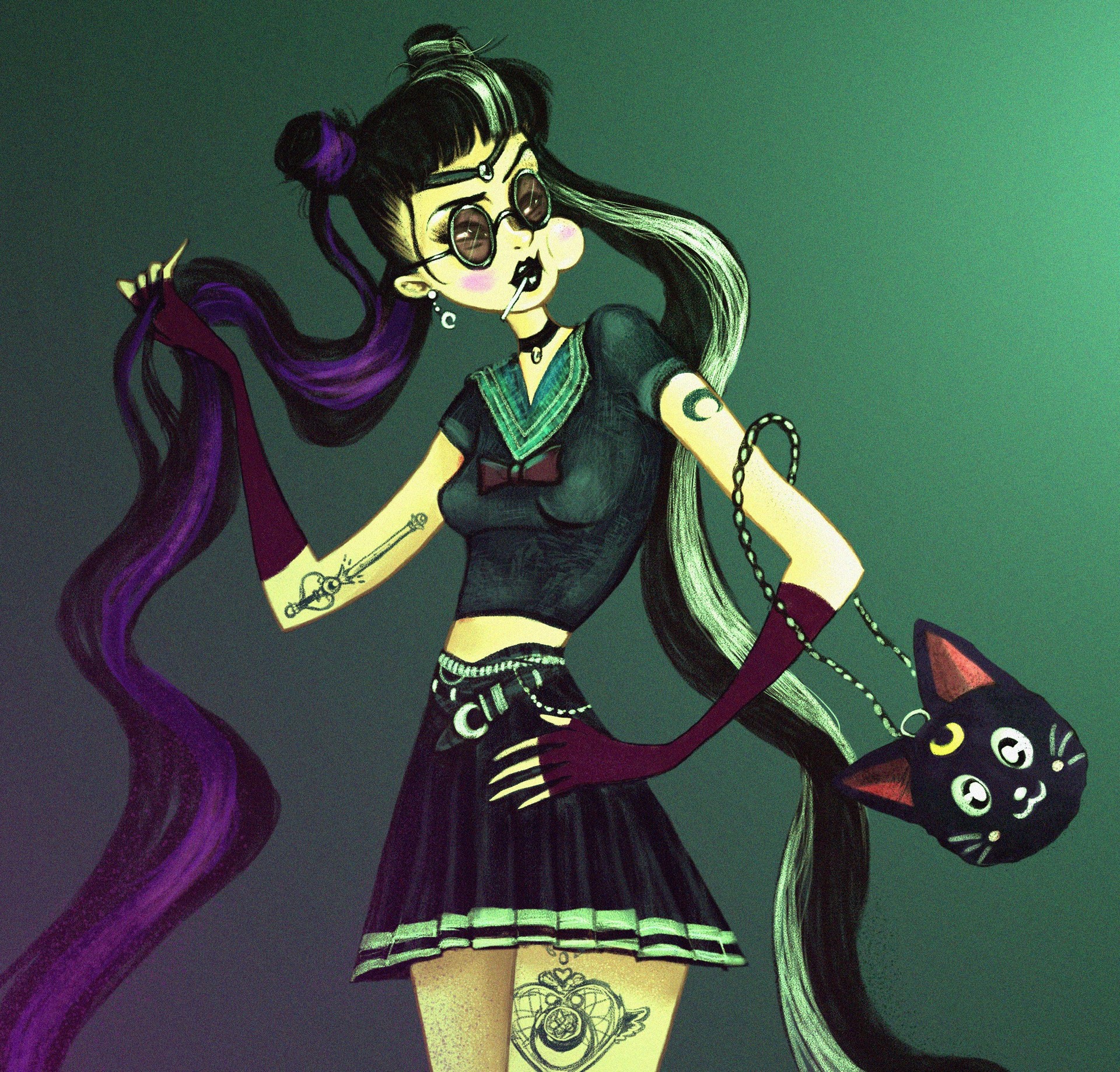 Artstation Dark Sailormoon