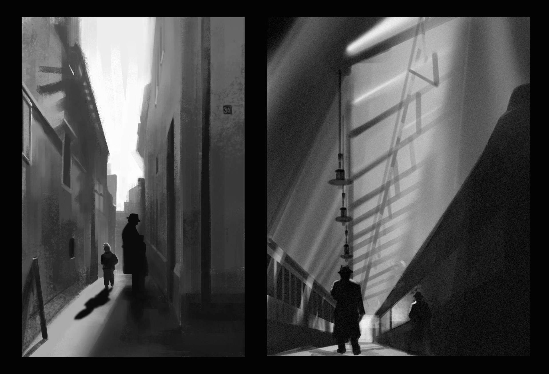 ArtStation - Composition studies