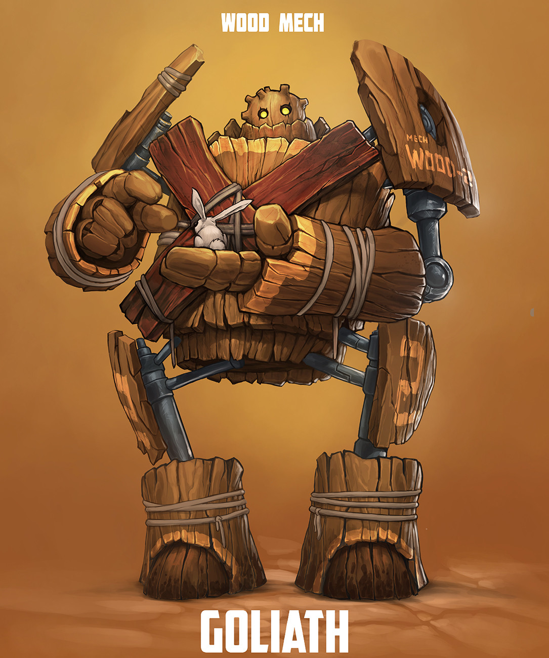 Wood Mech - Goliath stuff by Boris Dyatlov : r/ImaginaryMechs