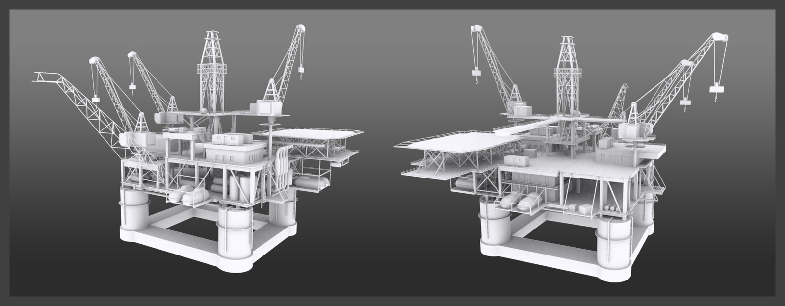 Keith Burlison - Oil Rig -WIP