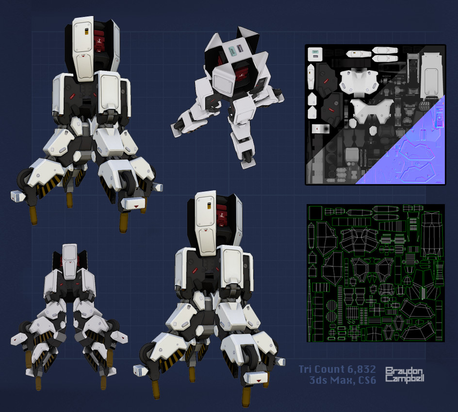 ArtStation - 3D pod model