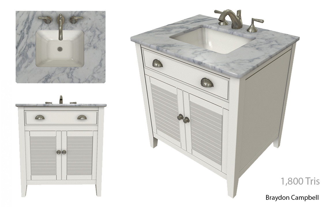 ArtStation - 3D sink model