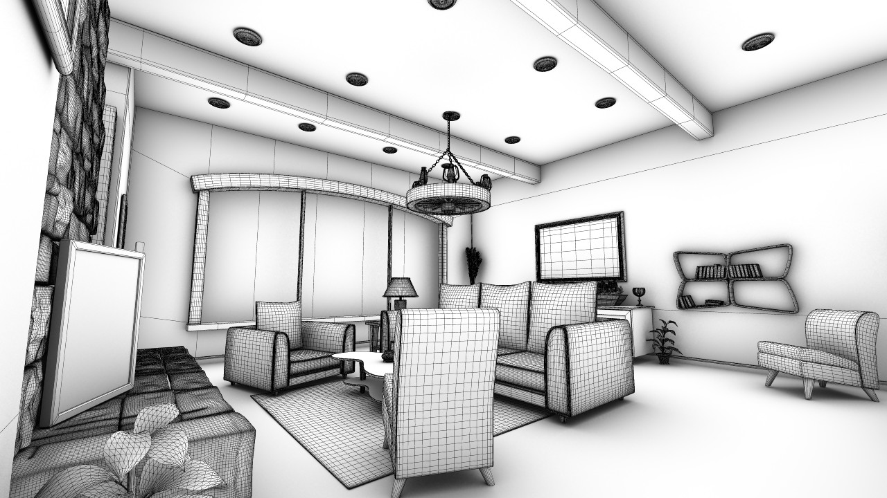ArtStation - Interior Modeling