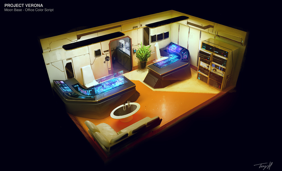 Tony Holmsten - Project Verona - Moon Base Stage