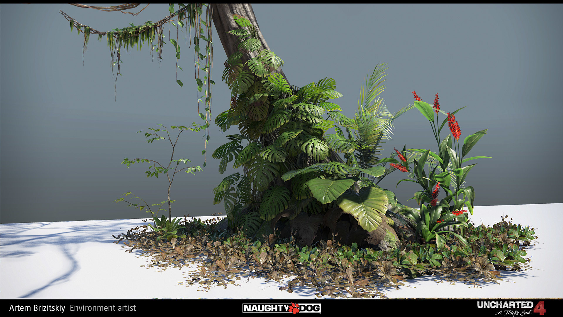 ArtStation - Uncharted 4 - vegetation