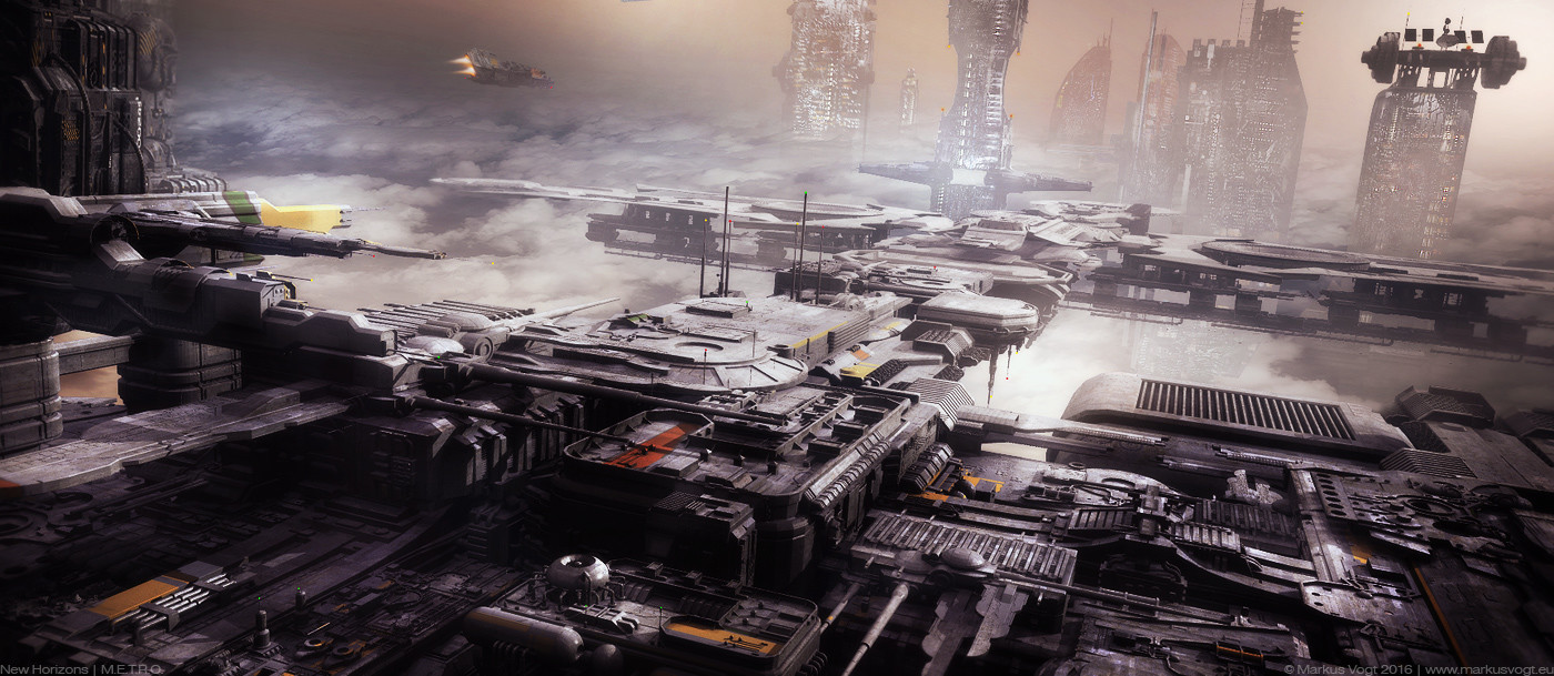 ArtStation - New Horizons | M.E.T.R.O.