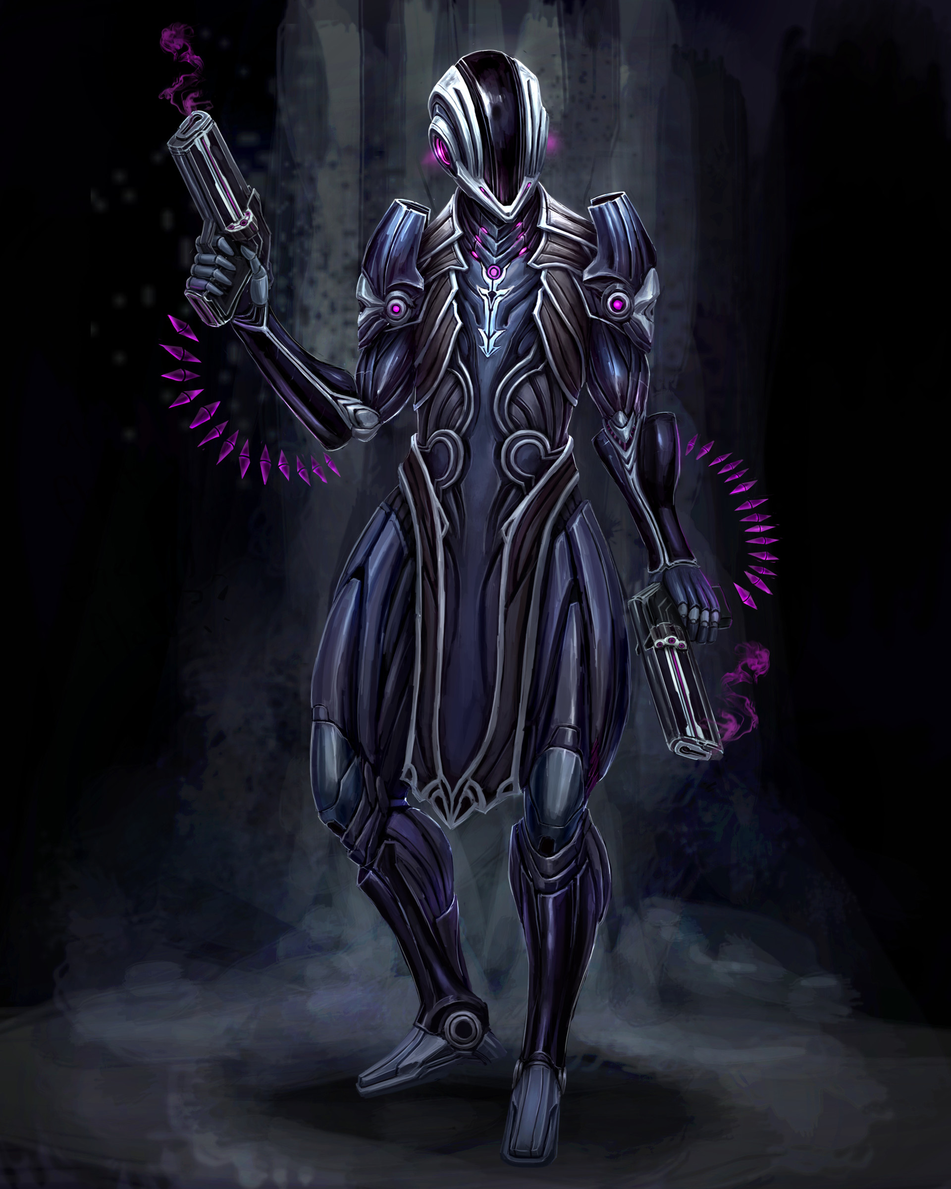ArtStation - cyber gunslinger