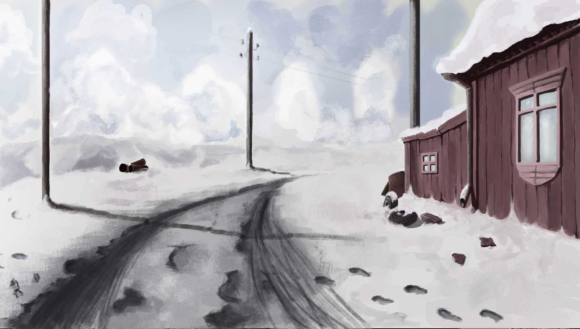 ArtStation - Severe Harsh Winter