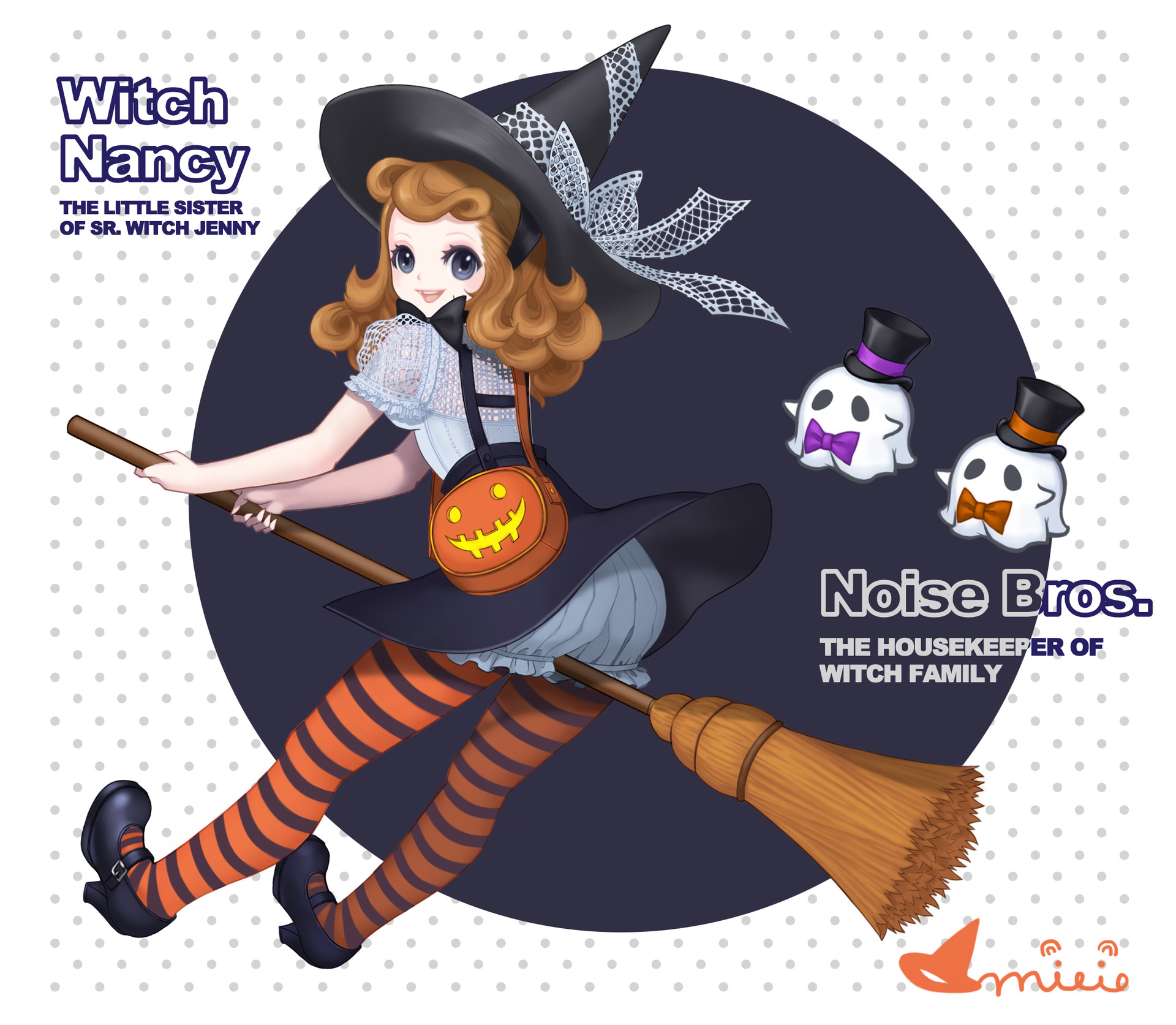 ArtStation - Witch Nancy & Noise Brothers