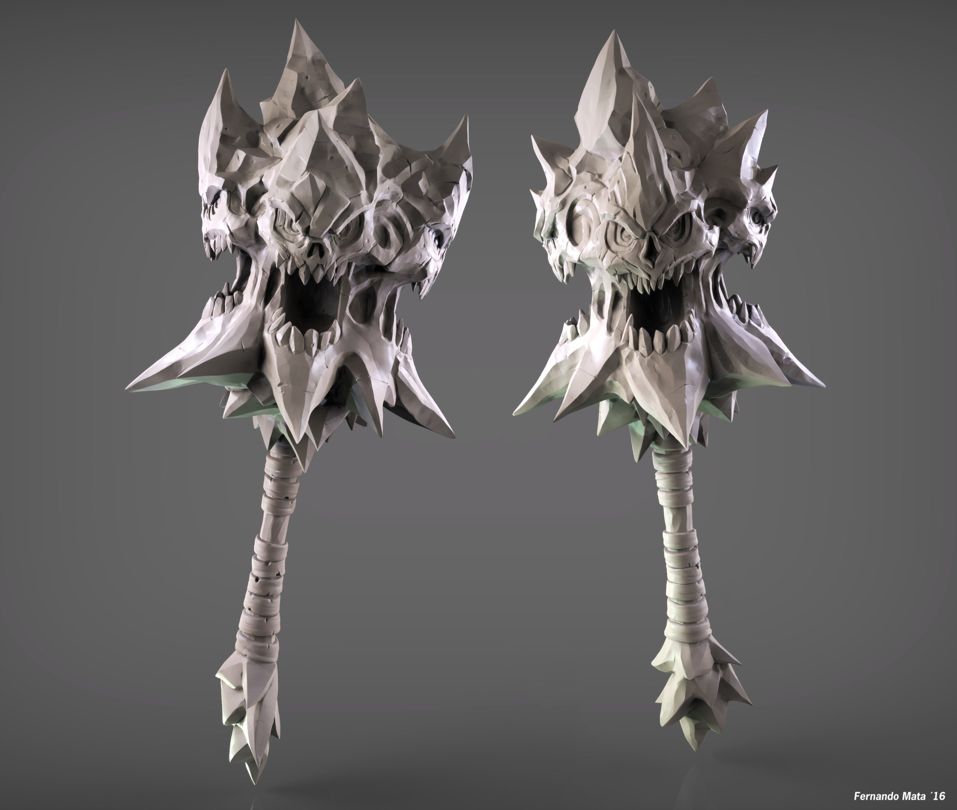 ArtStation - Ice Noss Mace