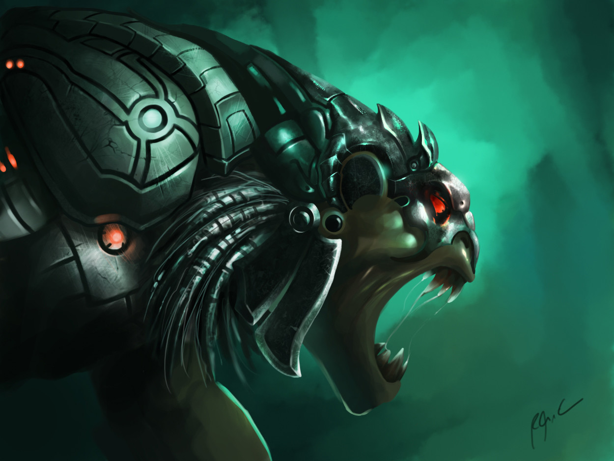 ArtStation - Alien Warrior