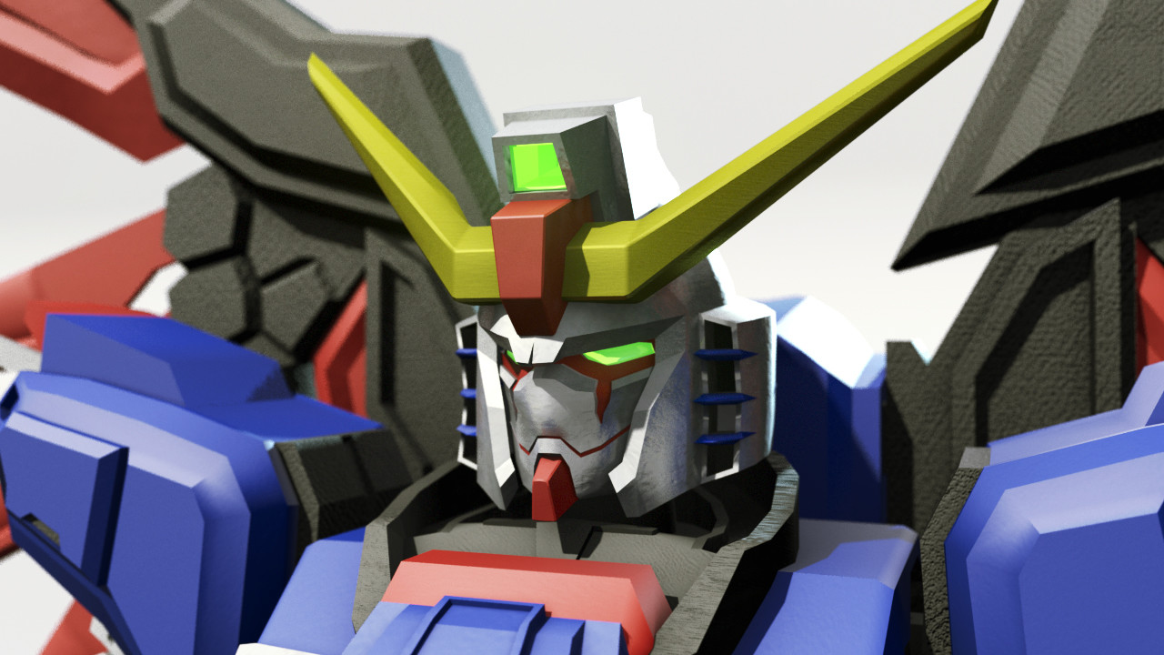 Jeremias Dulaca II - ZGMF-X42S Destiny Gundam 3D Model
