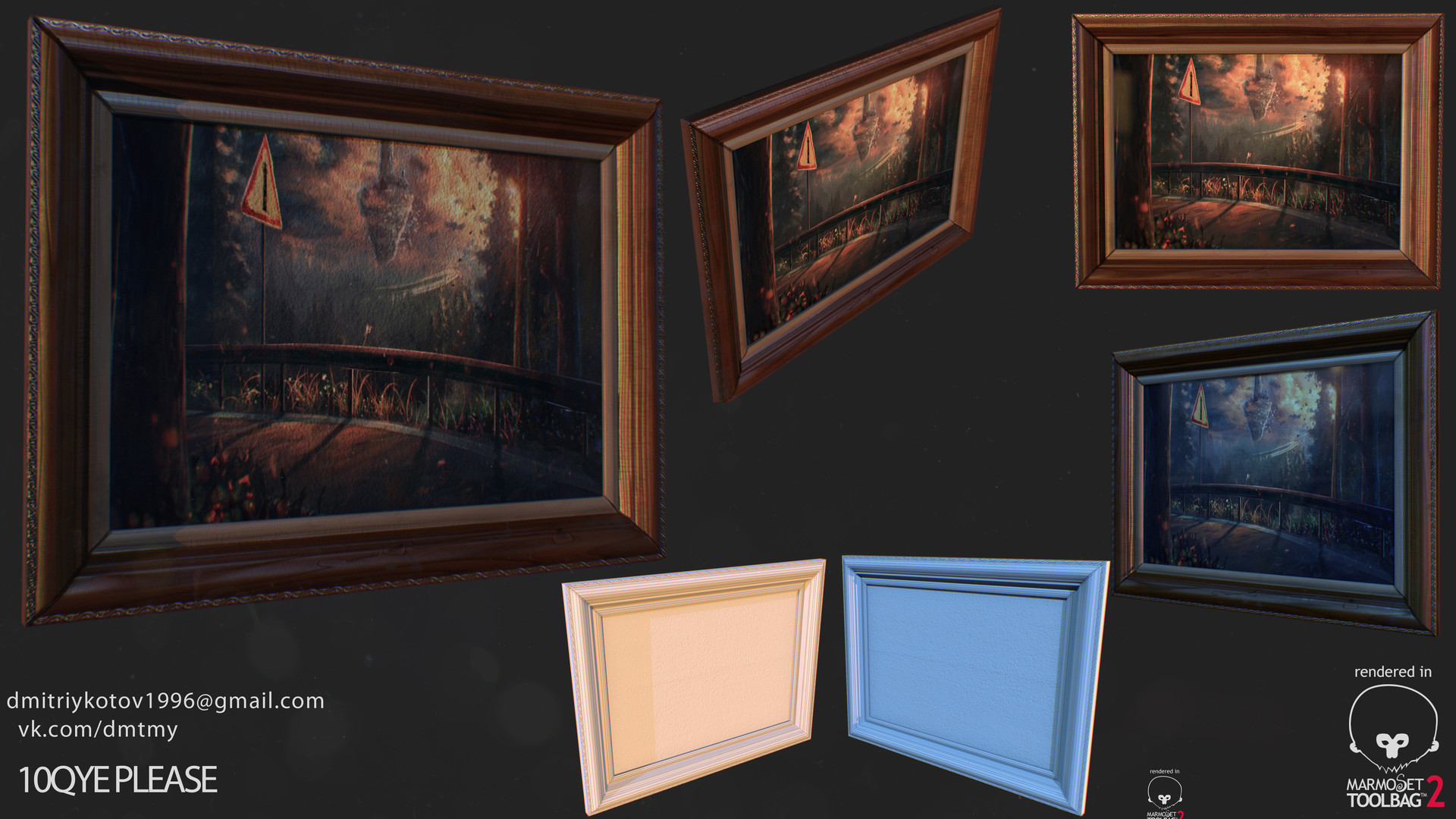 ArtStation - Frame (LowPoly)