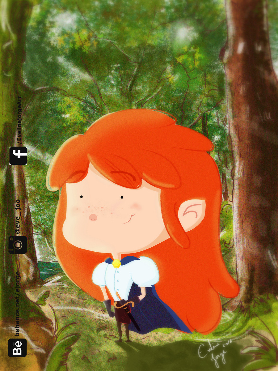 ArtStation - Flora- ICONIC Mascot