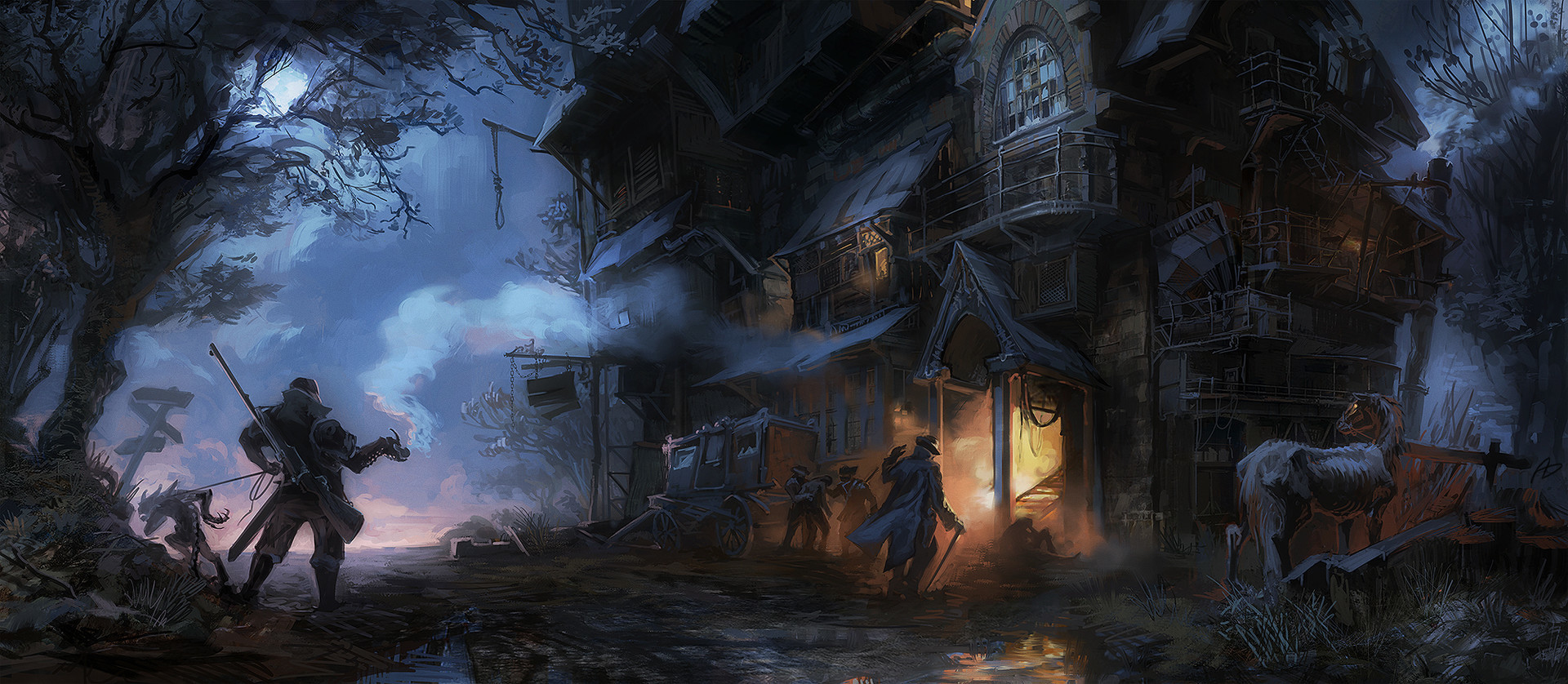 ArtStation - Roadside Inn