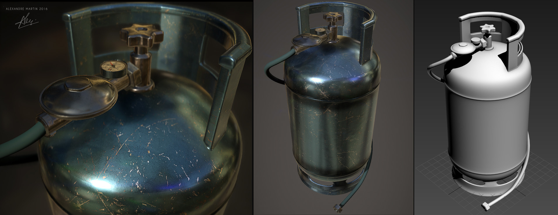 ArtStation - GAZ CYLINDER 3D