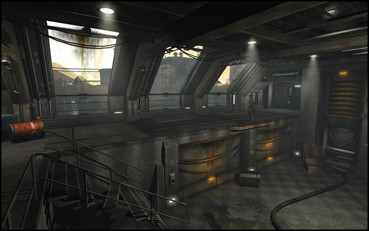 ArtStation - Doom 3 SP level