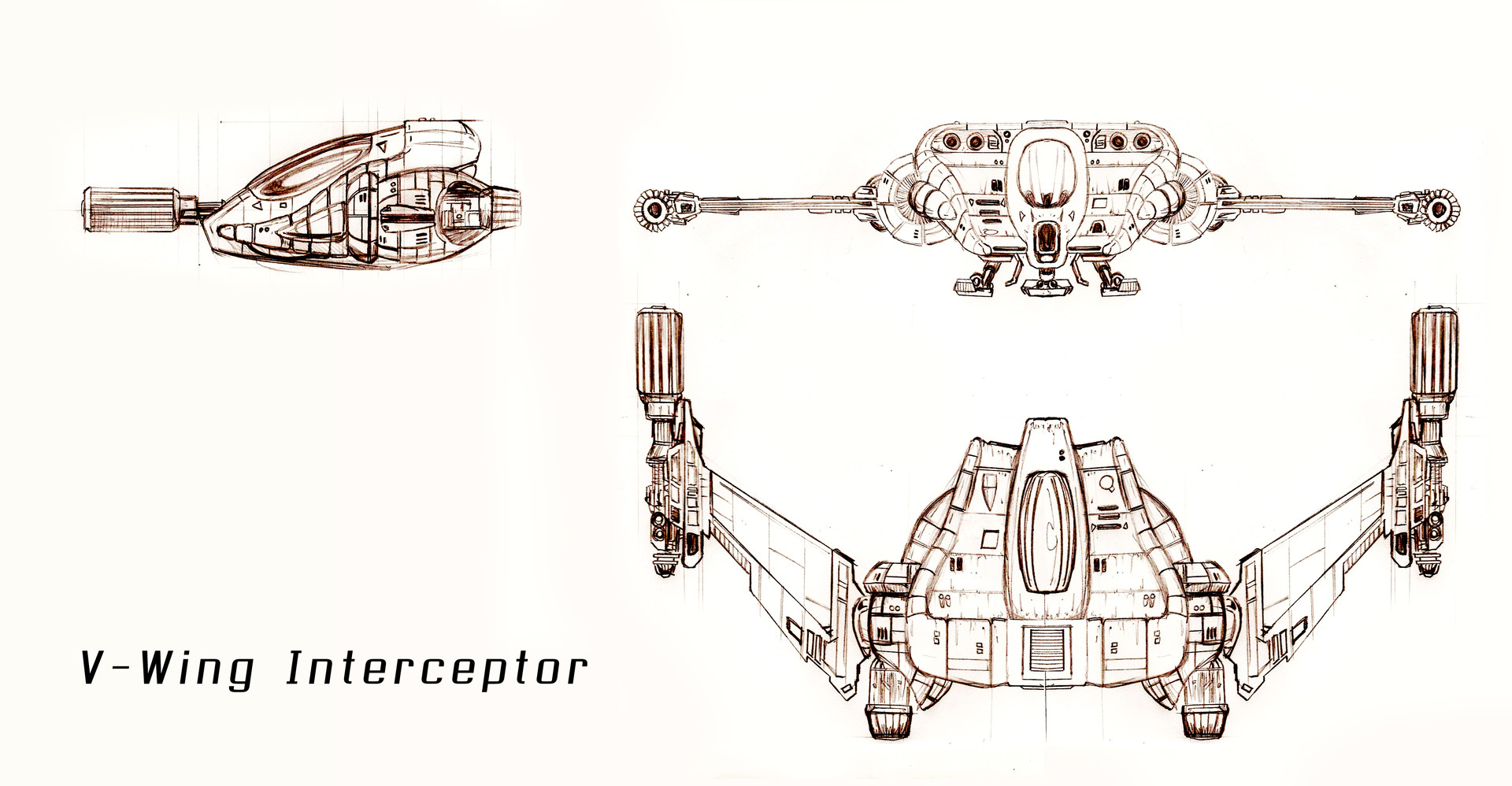 Harold Okafor-Withers - V-Wing Interceptor