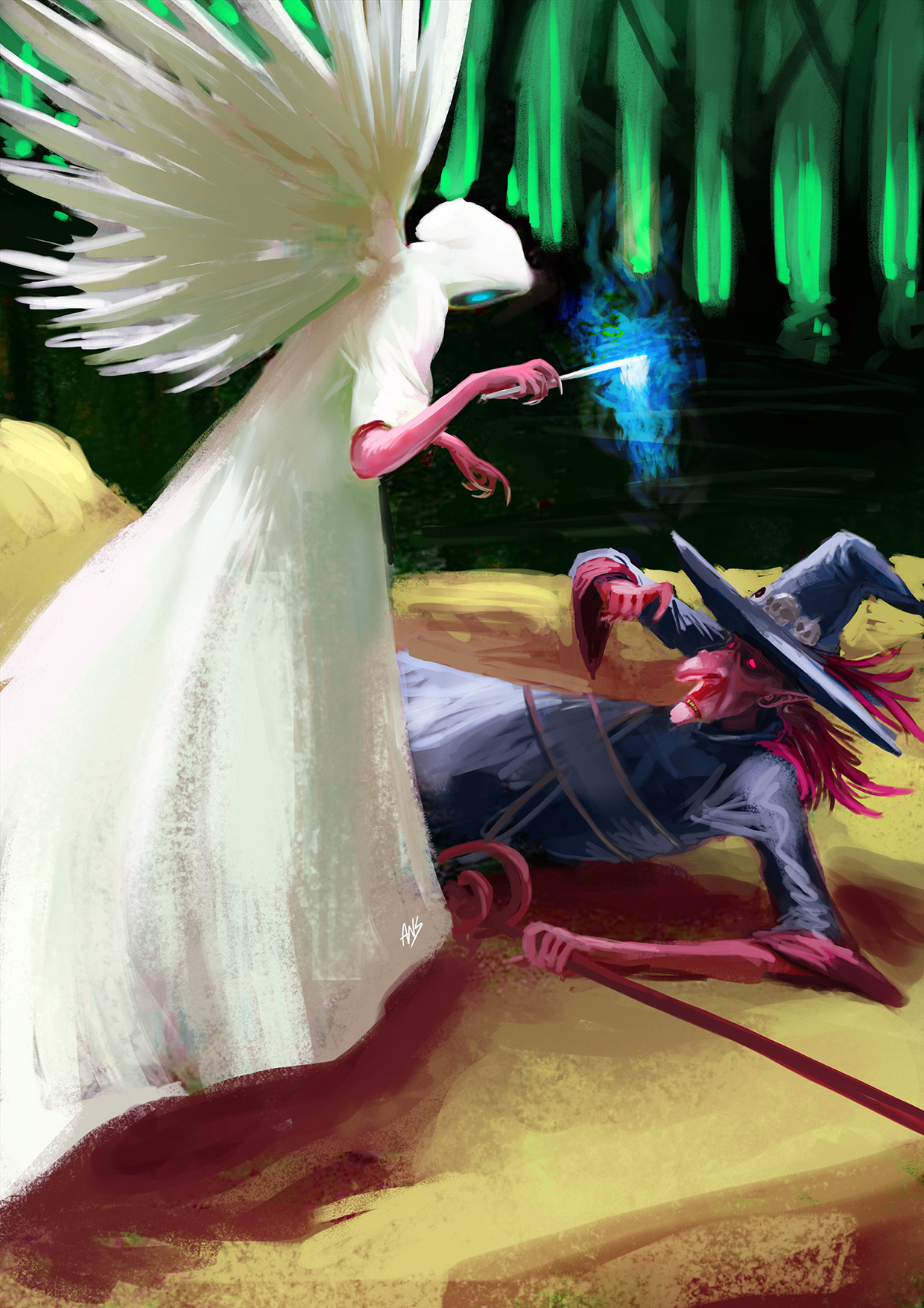 ArtStation - battle of witches