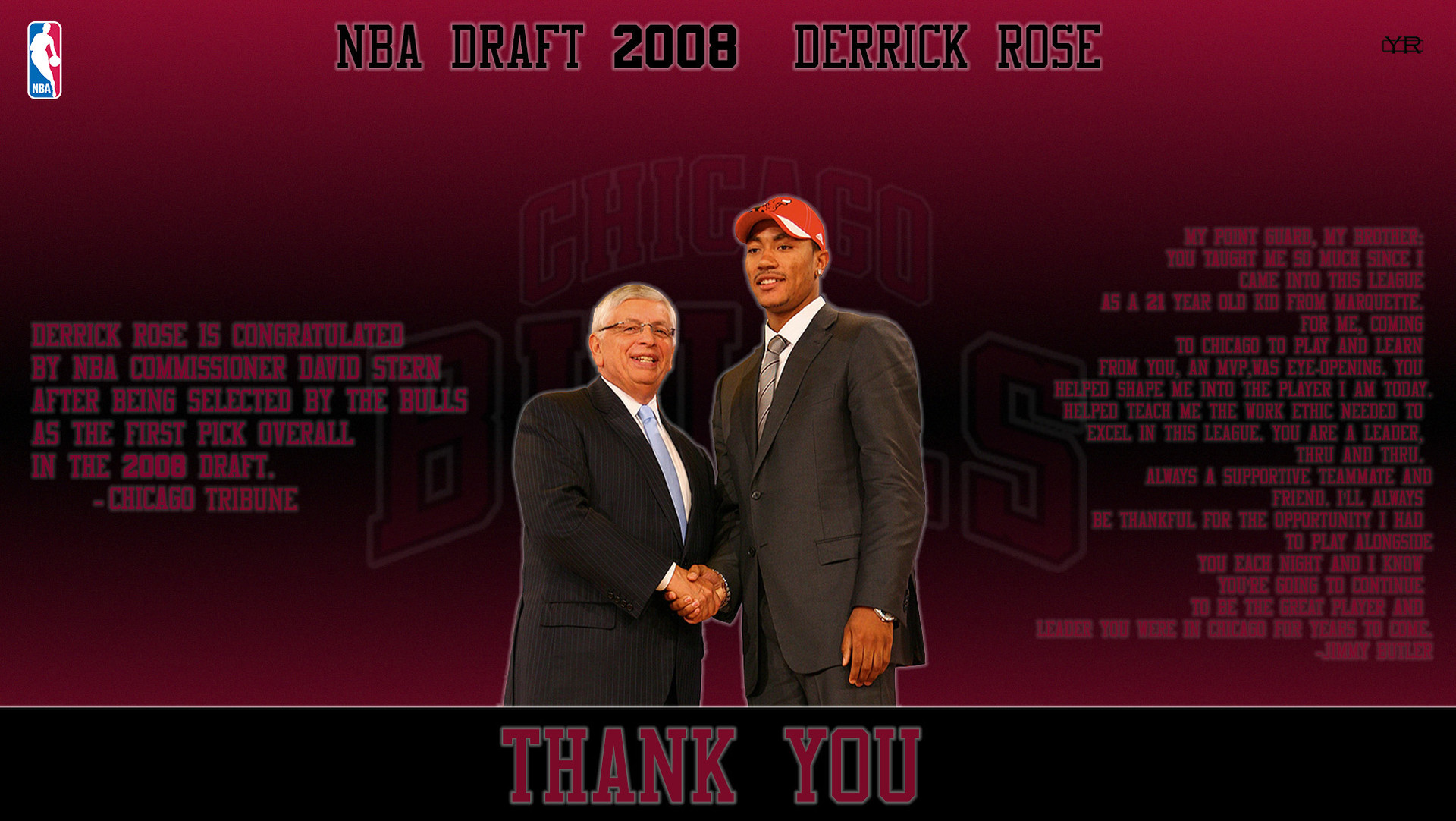 Derrick Rose Draft Suit