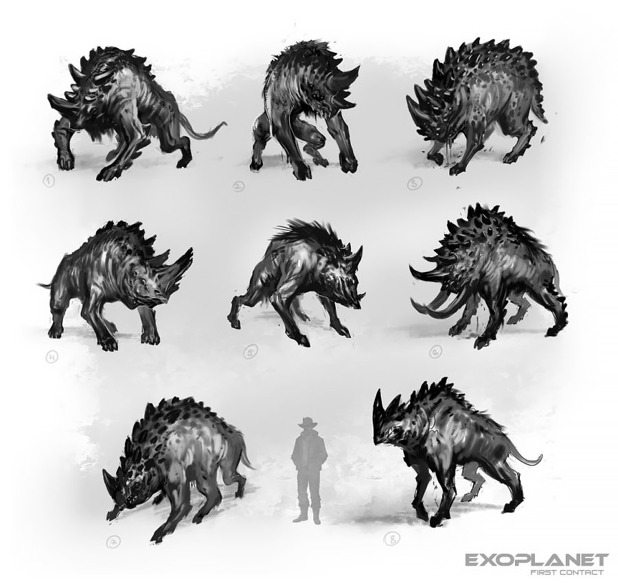 ArtStation - Alien creature