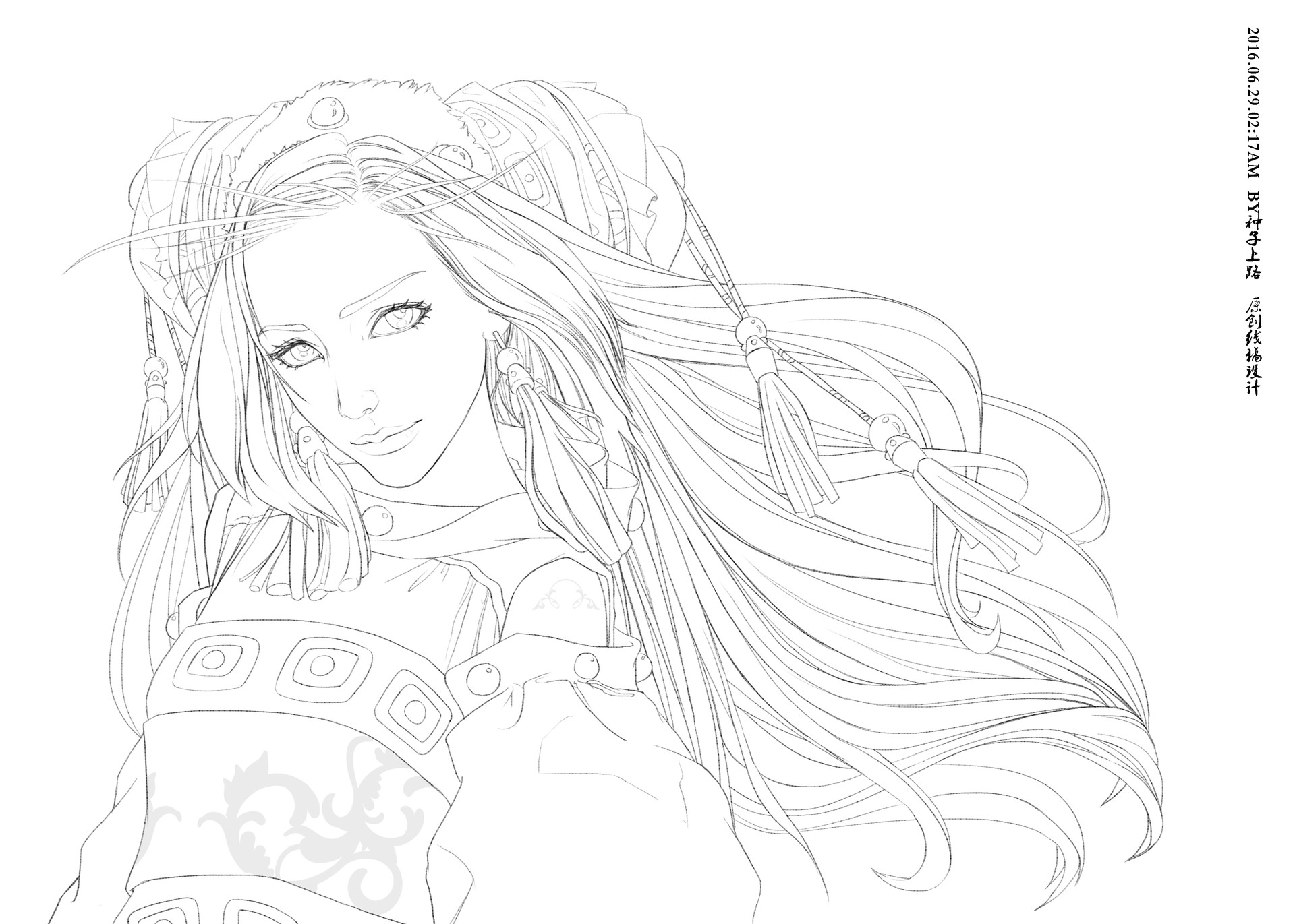 ArtStation - nv fa shi ban shen xiang