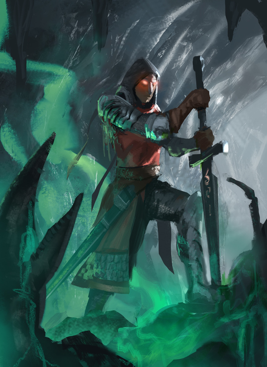 ArtStation - 12/100 Cave Slayer